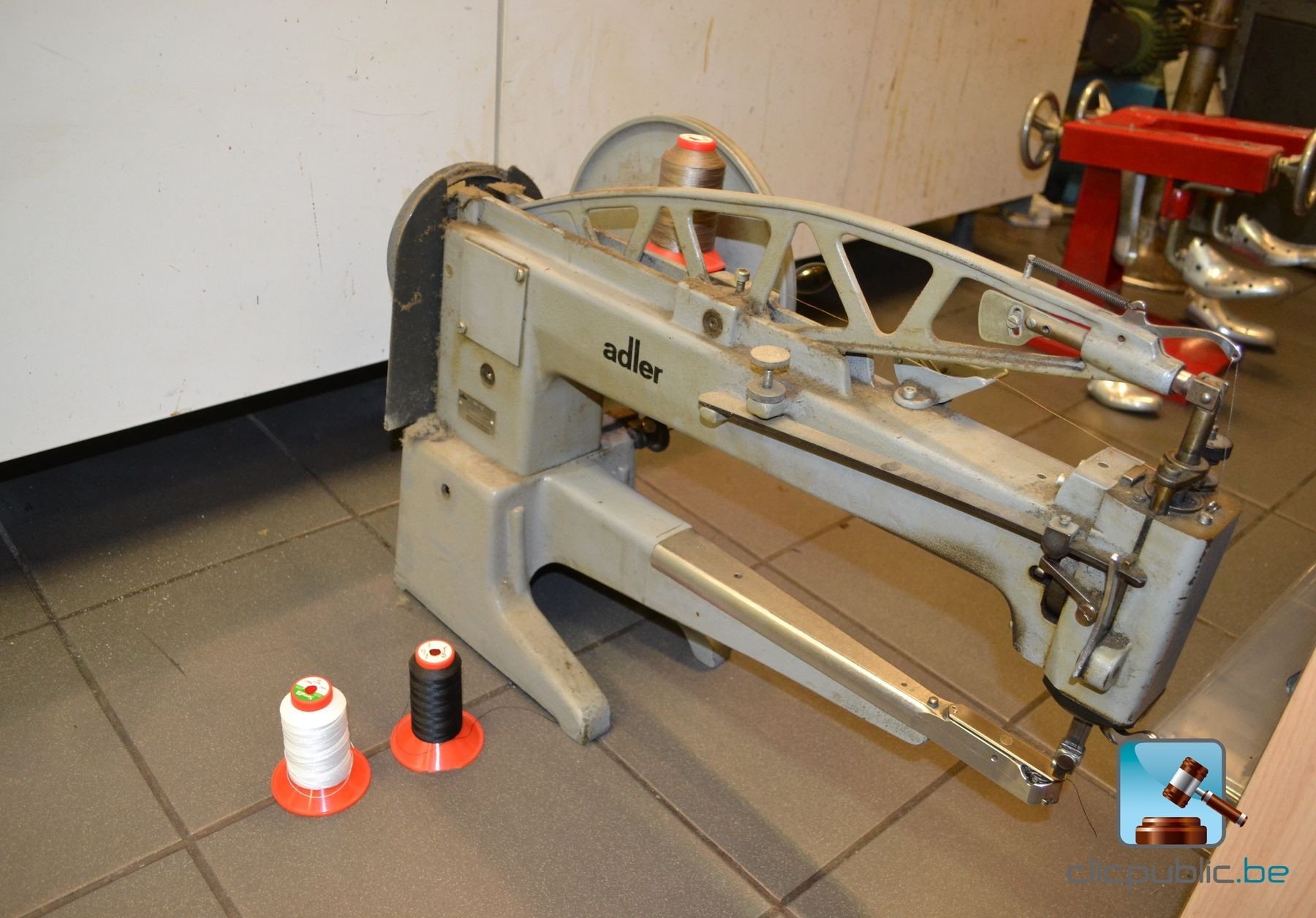 Machine à coudre ADLER 30-10 - pour cordonnier (Ref. 13) - Clicpublic ...