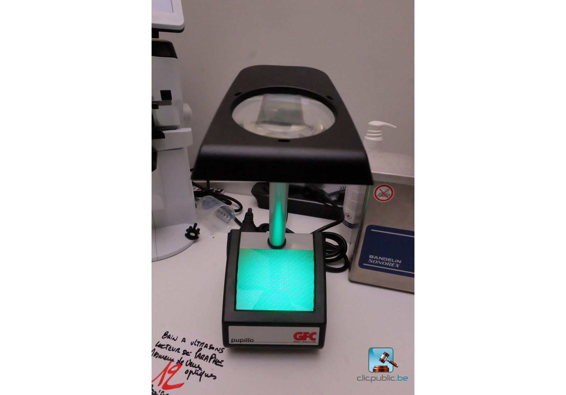 Lot de machines pour opticien - Clicpublic.be, les ventes publiques en ...