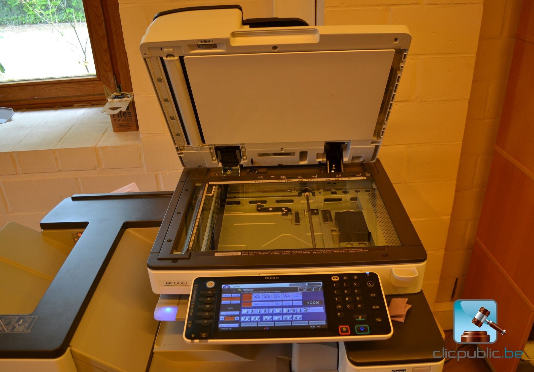 Copieur RICOH MP C4503 - Clicpublic.lu, les ventes publiques en 1 clic.