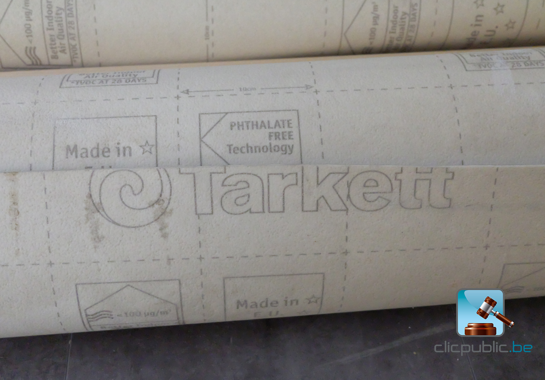 Lot de rouleaux balatum - Clicpublic.be, les ventes publiques en 1 clic.