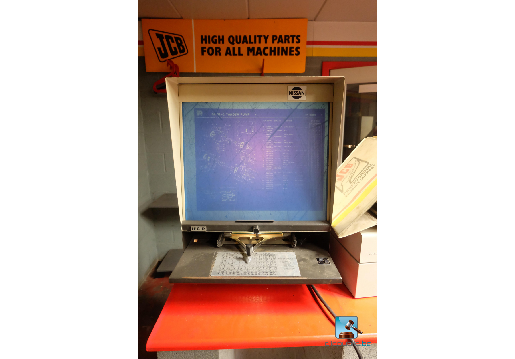 Mikrofiche-Lesegerät - Clicpublic.lu, öffentliche Auktionen mit 1 Klick.