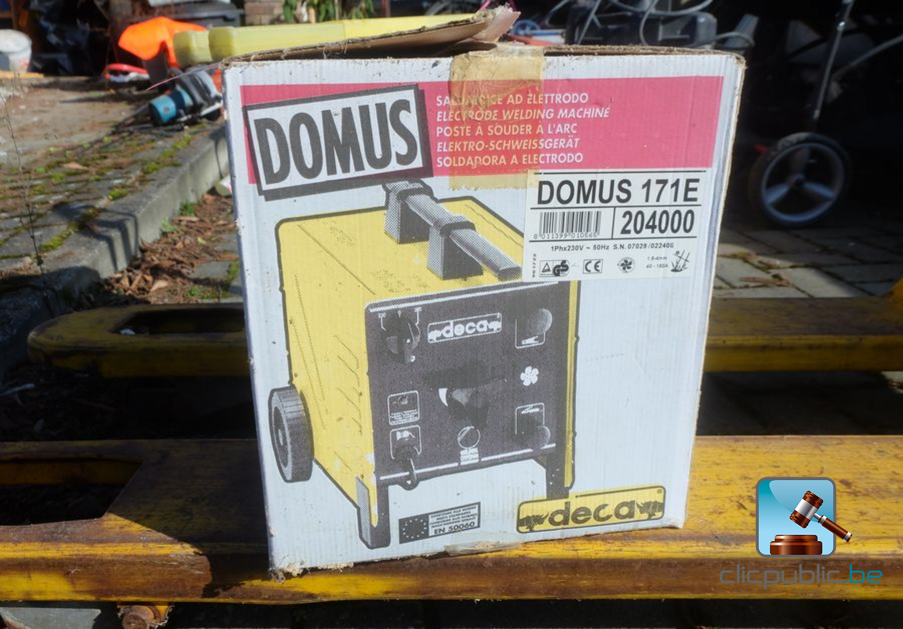 Poste à souder à l'arc - Clicpublic.be, les ventes publiques en 1 clic.