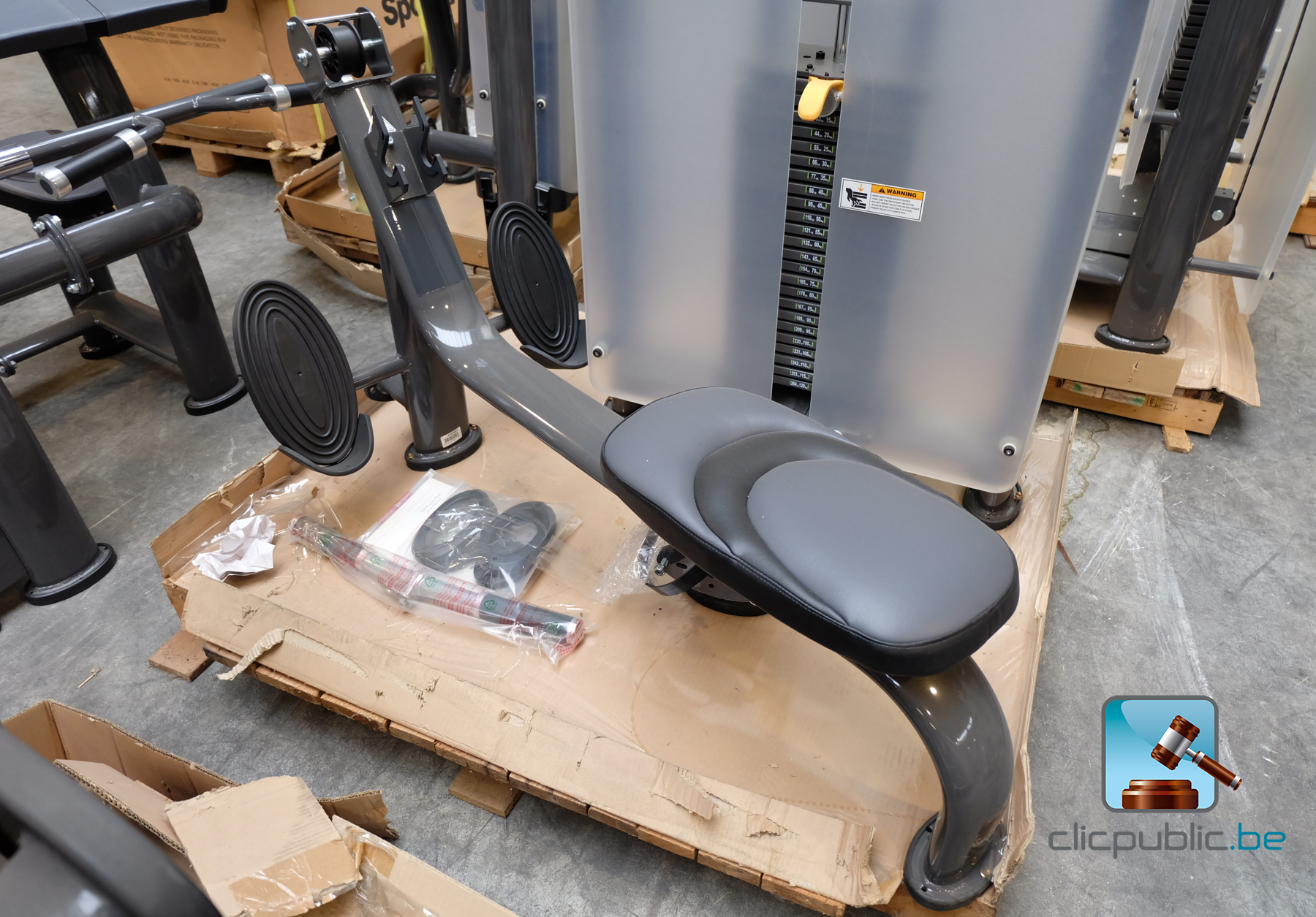 Machine de musculation - Clicpublic.be, les ventes publiques en 1 clic.