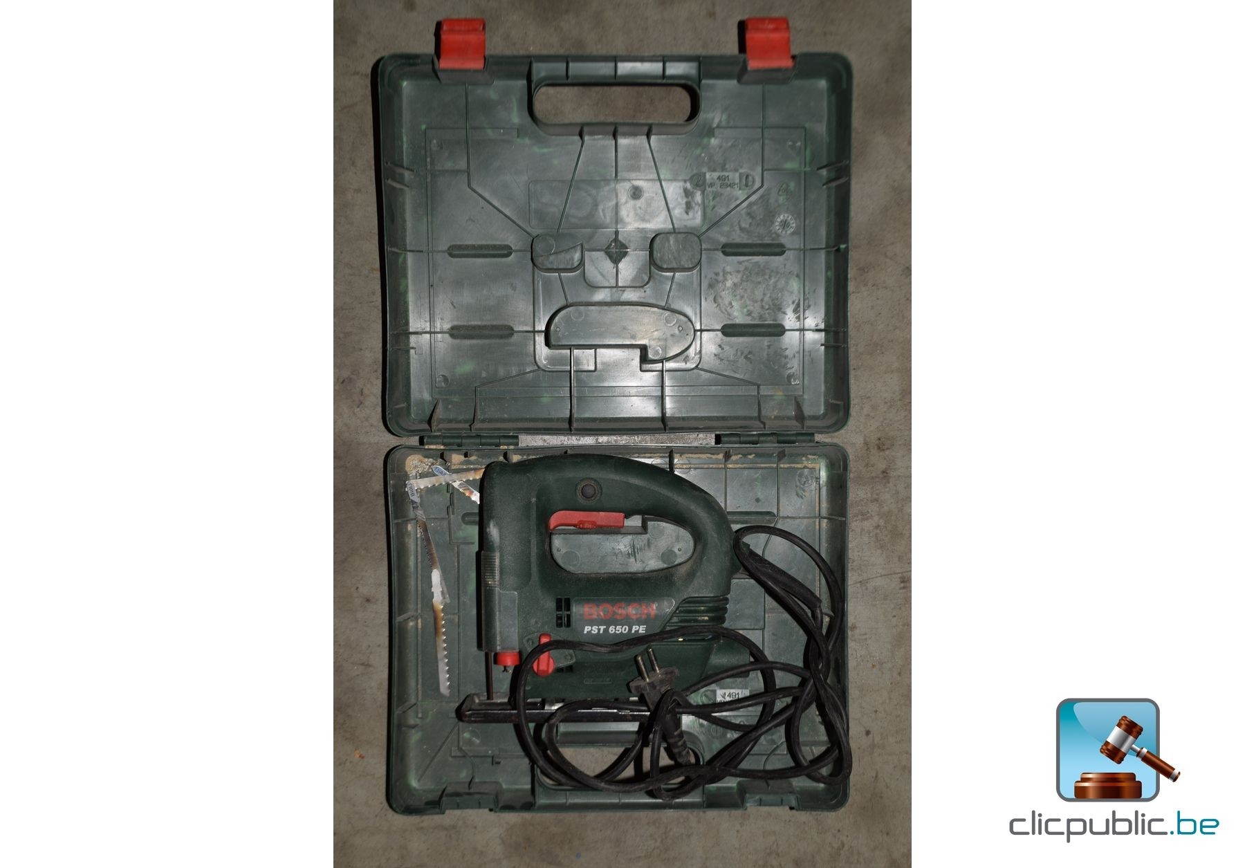 Scie sauteuse BOSCH PST 650 PE (ref. 31) - Clicpublic.be, les ventes ...