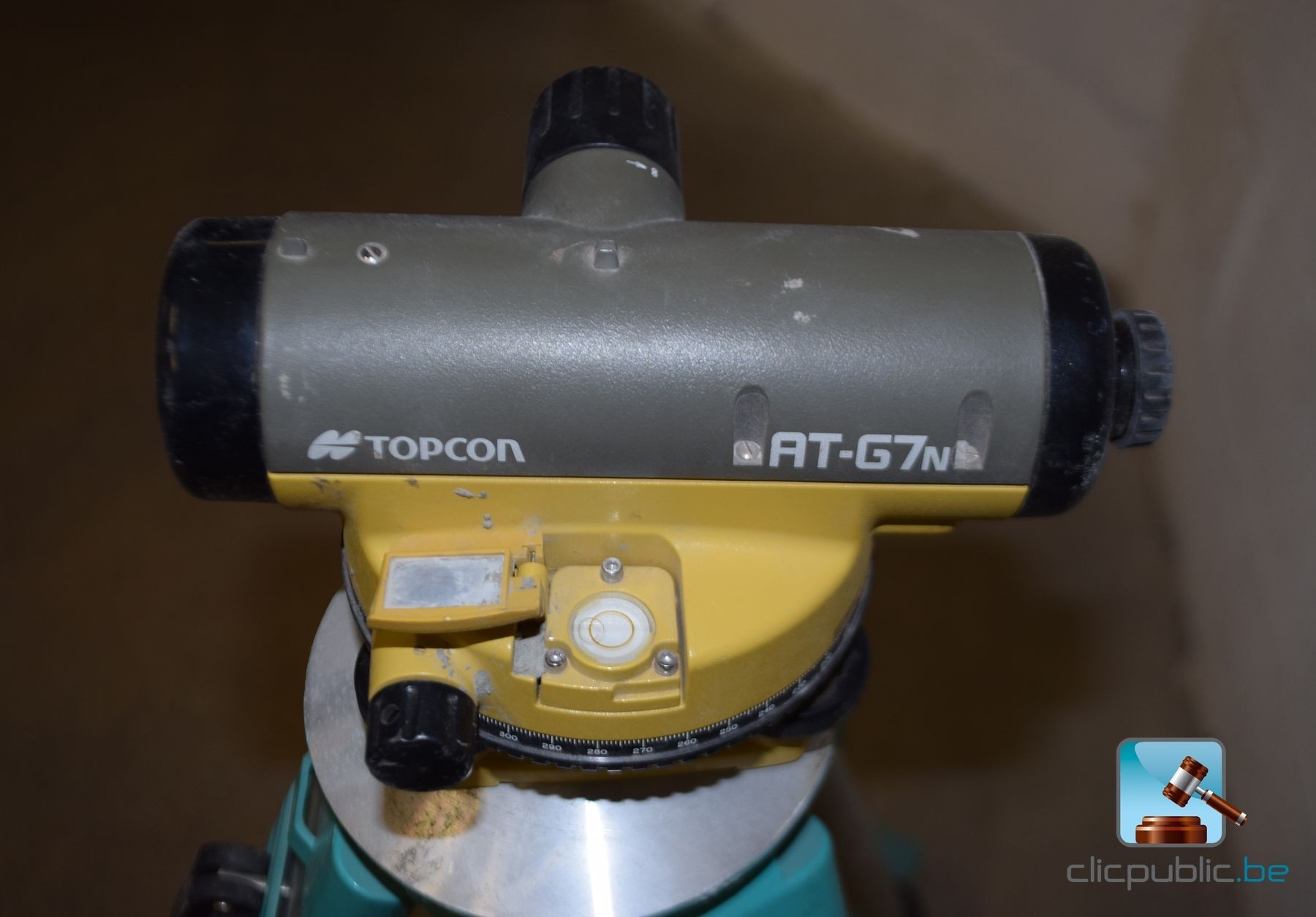 Niveau professionnel pour géomètre TOPCON AT-G7N (ref. 2) - Clicpublic ...