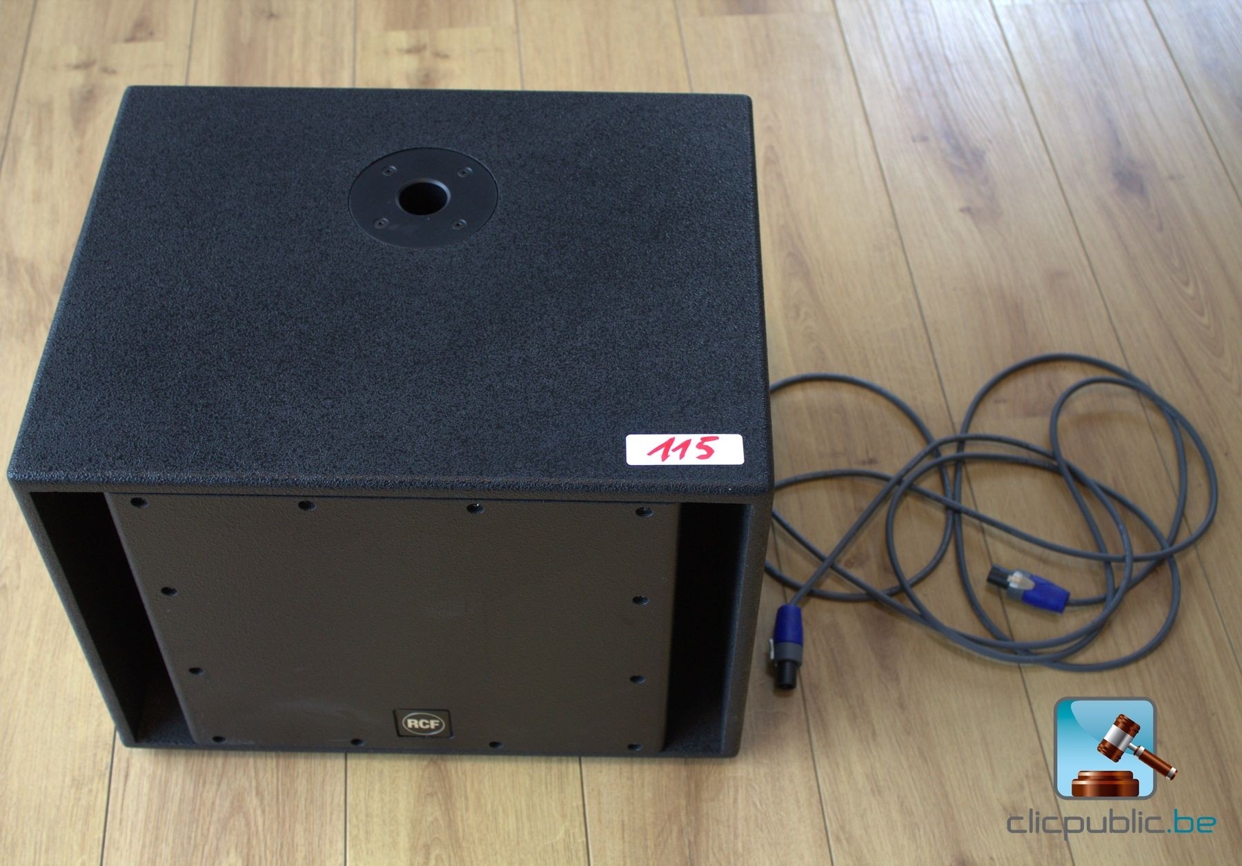 Box RCF SUBWOOFERSERIES S4012 (ref. 115) - Clicpublic.be, online ...