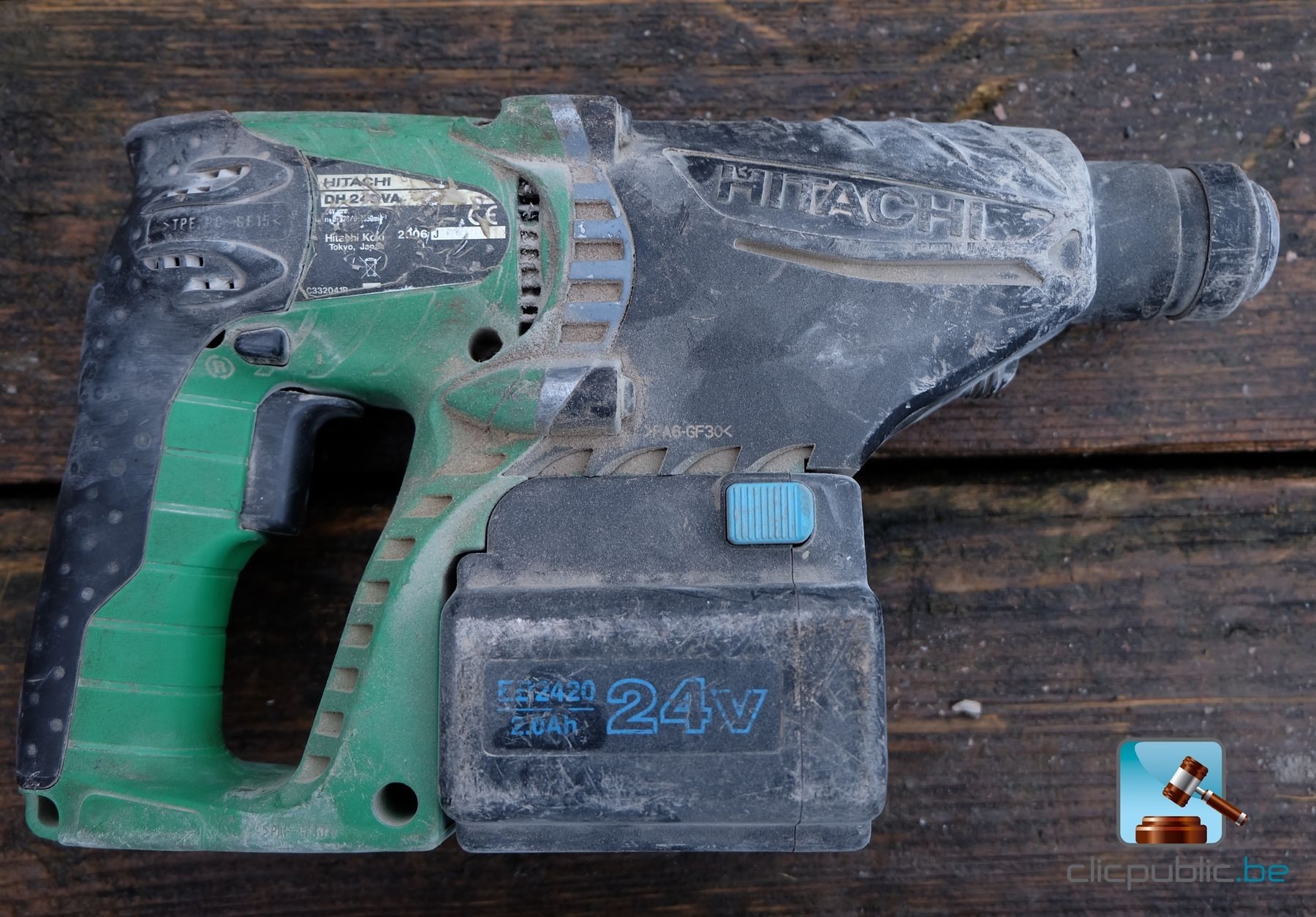 Drilboor HITACHI DH240VA (ref. 6) - Clicpublic.be, openbare verkopen in ...