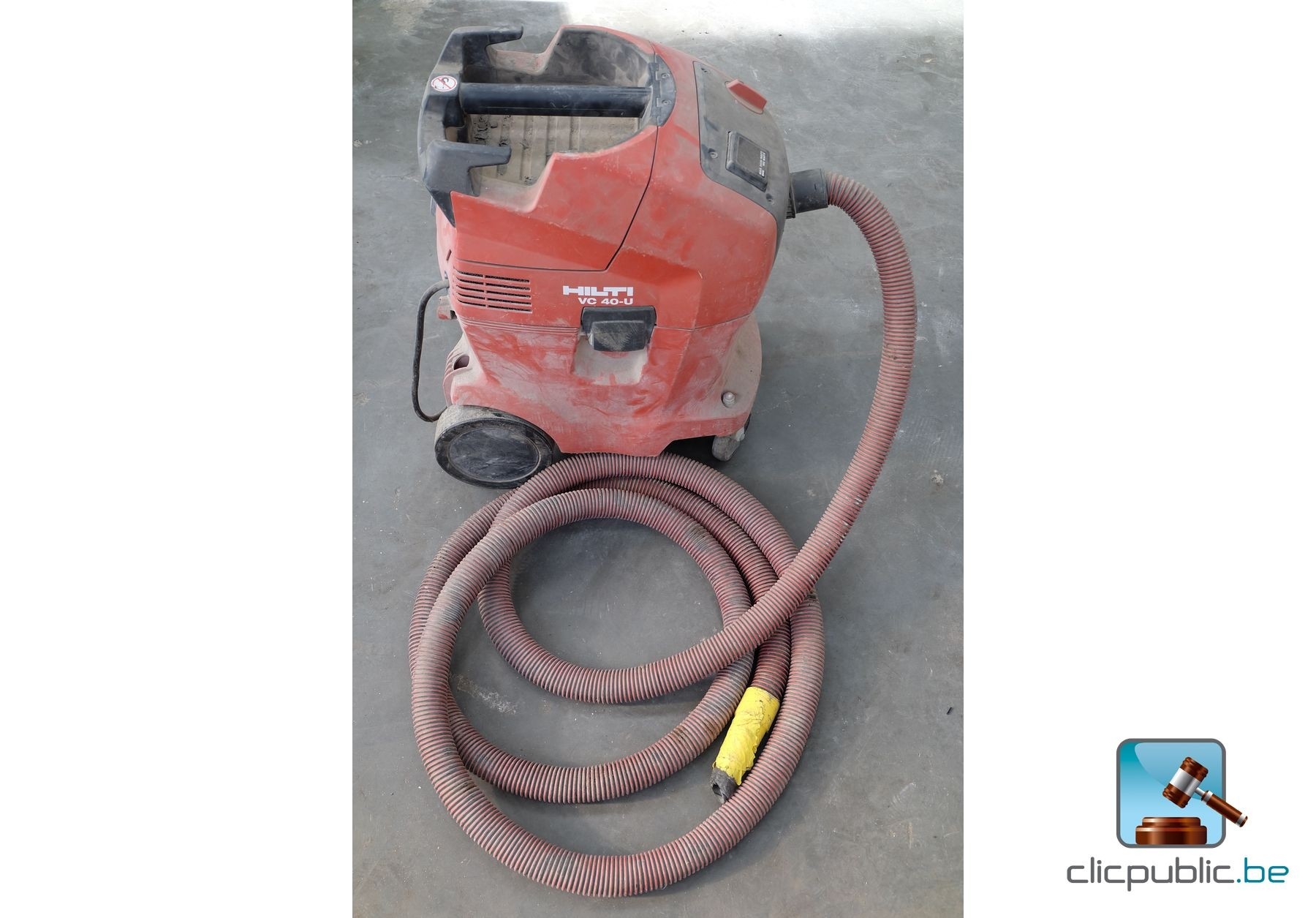 Aspirateur de chantier HILTI VC40-U (ref. 32) - Clicpublic.be, les ...