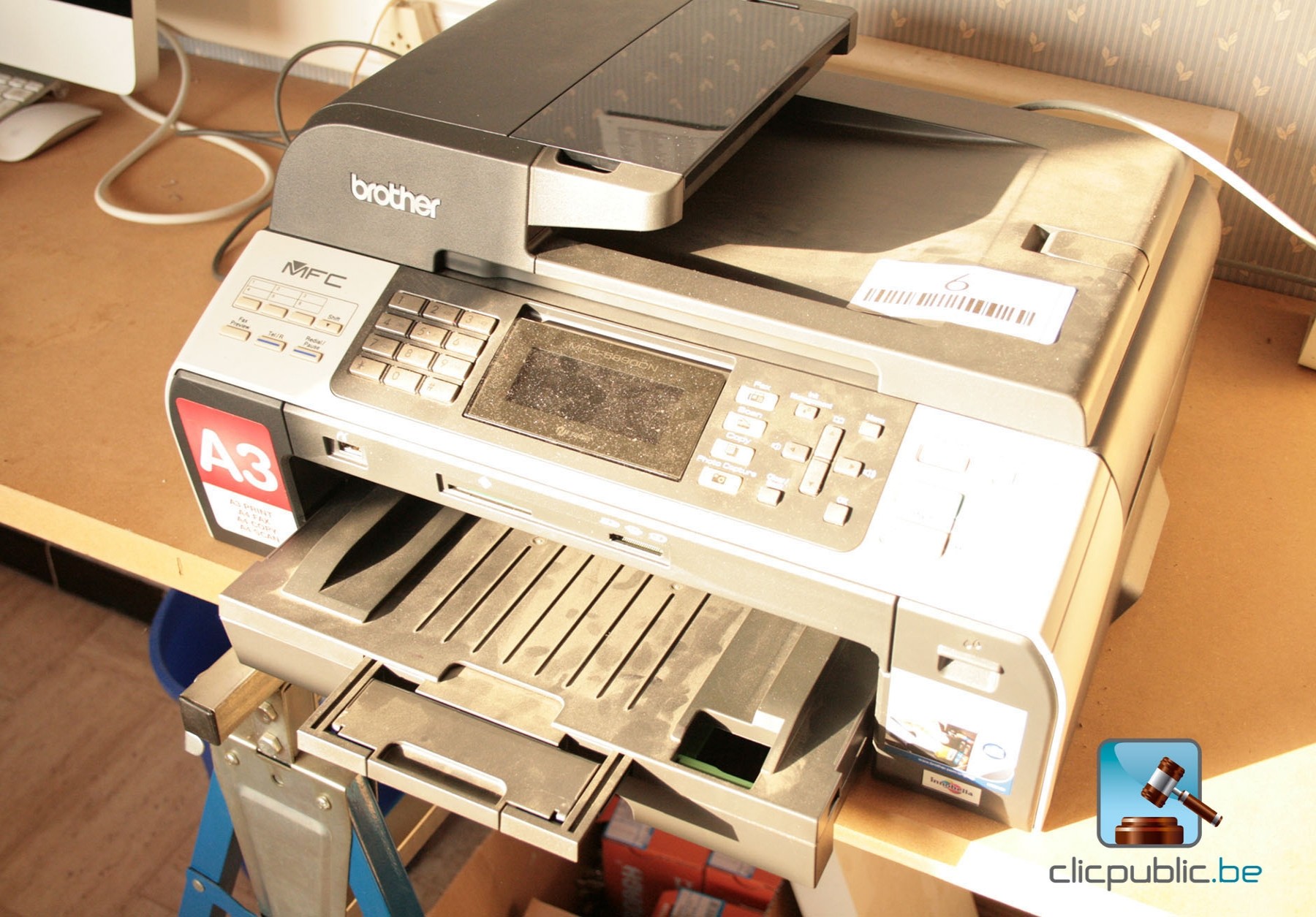 Imprimante Multifonctions A3 BROTHER MFC-5890 + 4 cartouches ...