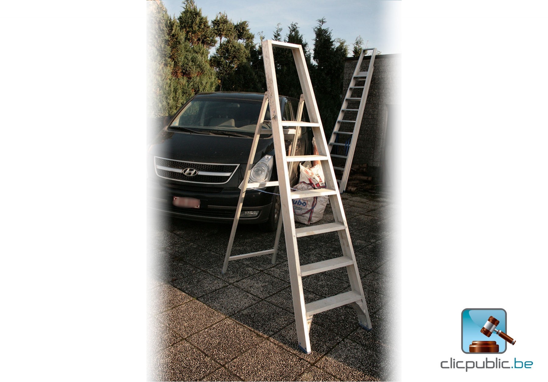 Grande escabelle 6 marches SOLID - Clicpublic.be, les ventes publiques ...