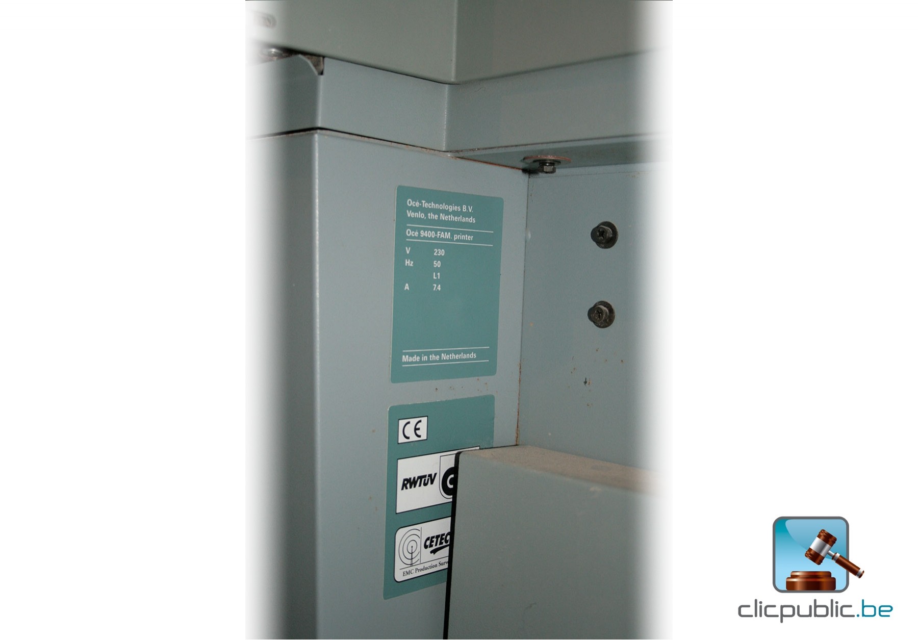 Laser printer OCE 9400 II - A0 - Clicpublic.lu, online auctions in 1 click.