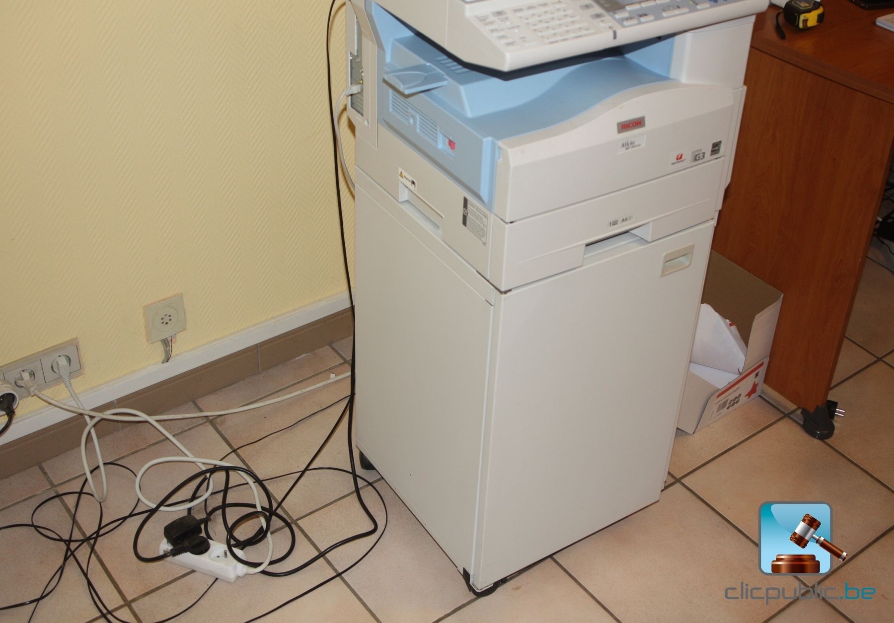 Imprimante RICOH Aficio MP 201 SPF - Clicpublic.be, les ventes ...