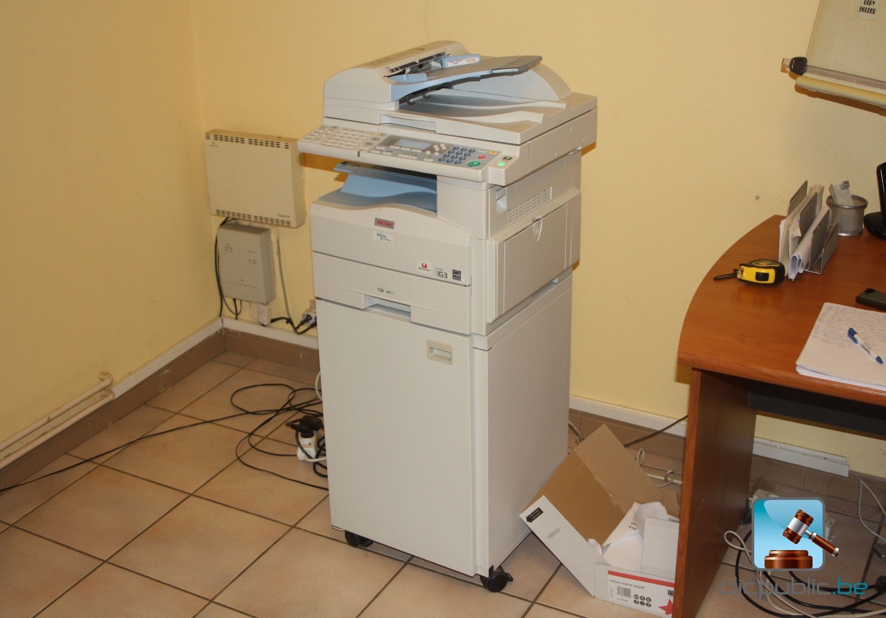 Imprimante RICOH Aficio MP 201 SPF - Clicpublic.be, les ventes ...