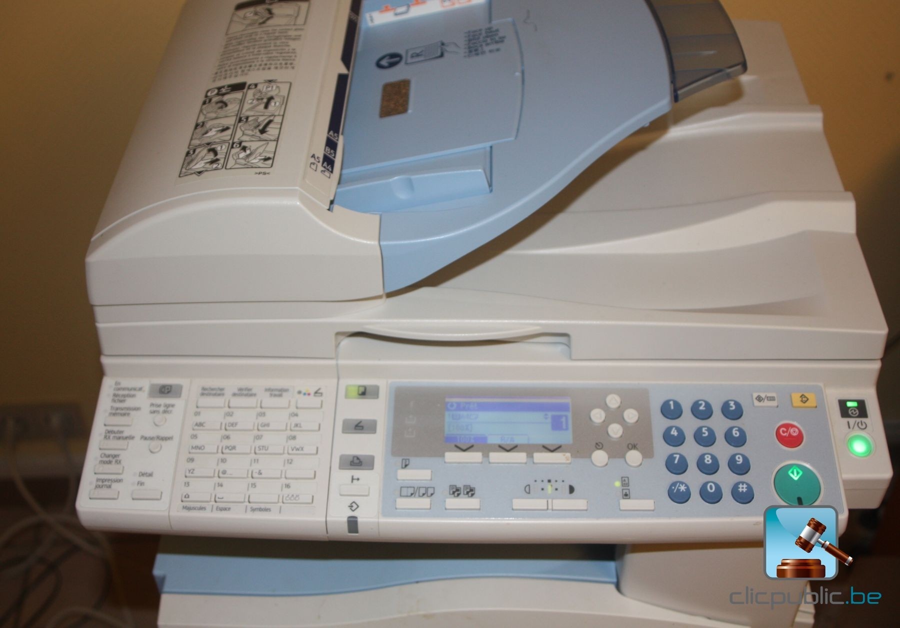 Imprimante RICOH Aficio MP 201 SPF - Clicpublic.be, les ventes ...