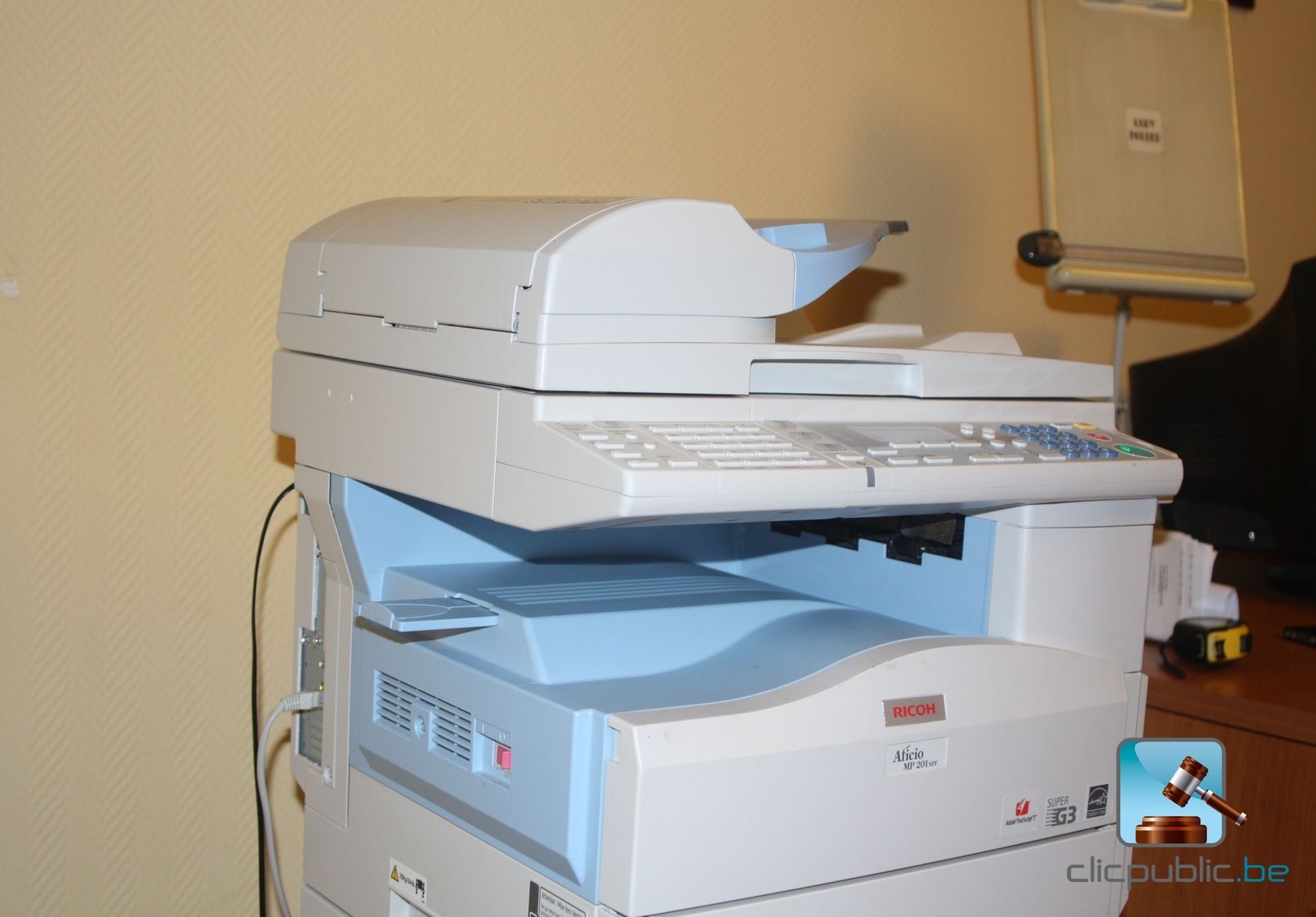 Imprimante RICOH Aficio MP 201 SPF - Clicpublic.be, les ventes ...
