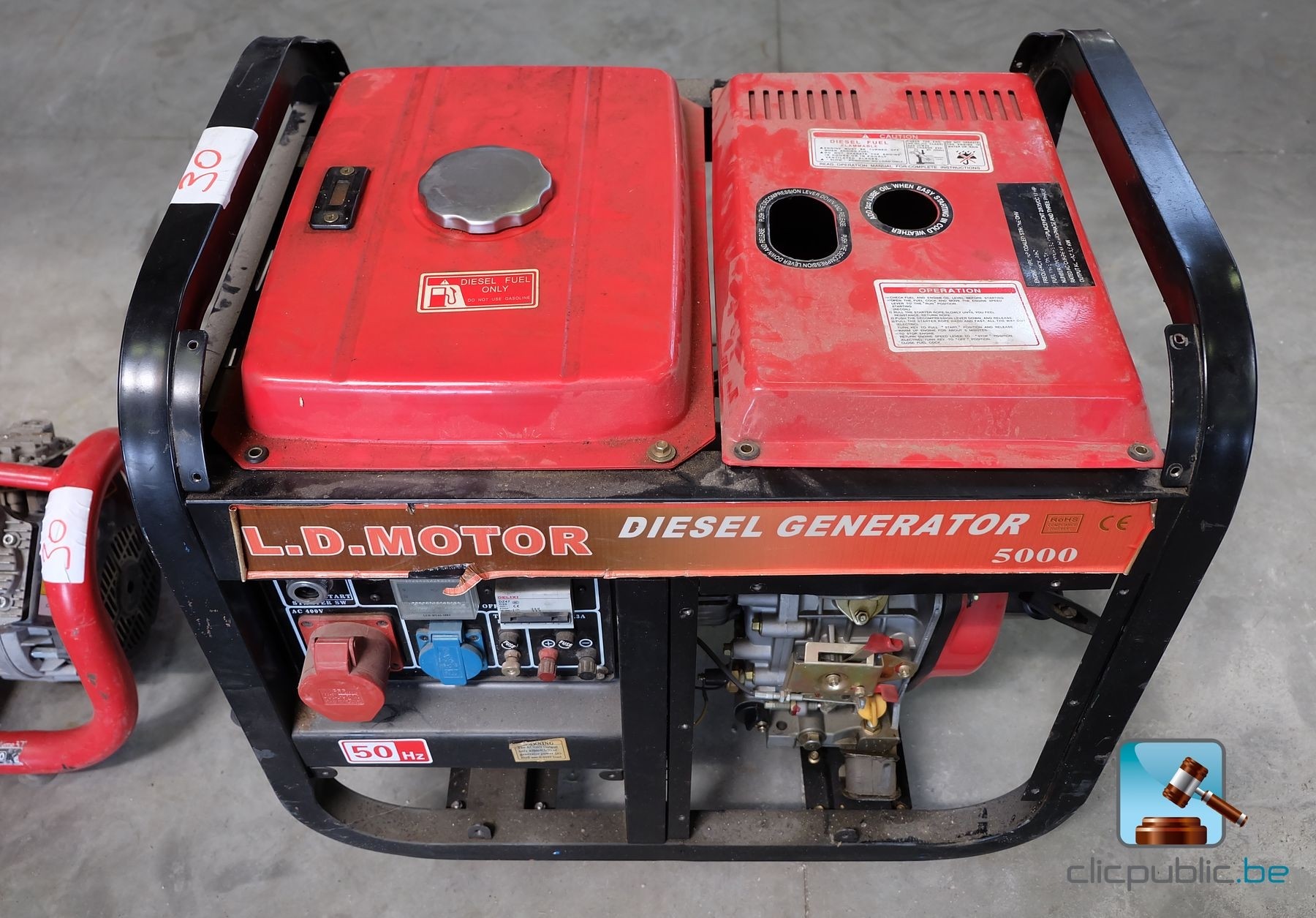 Compresseur NARDI + un groupe électrogène LD MOTOR (ref. 30 ...