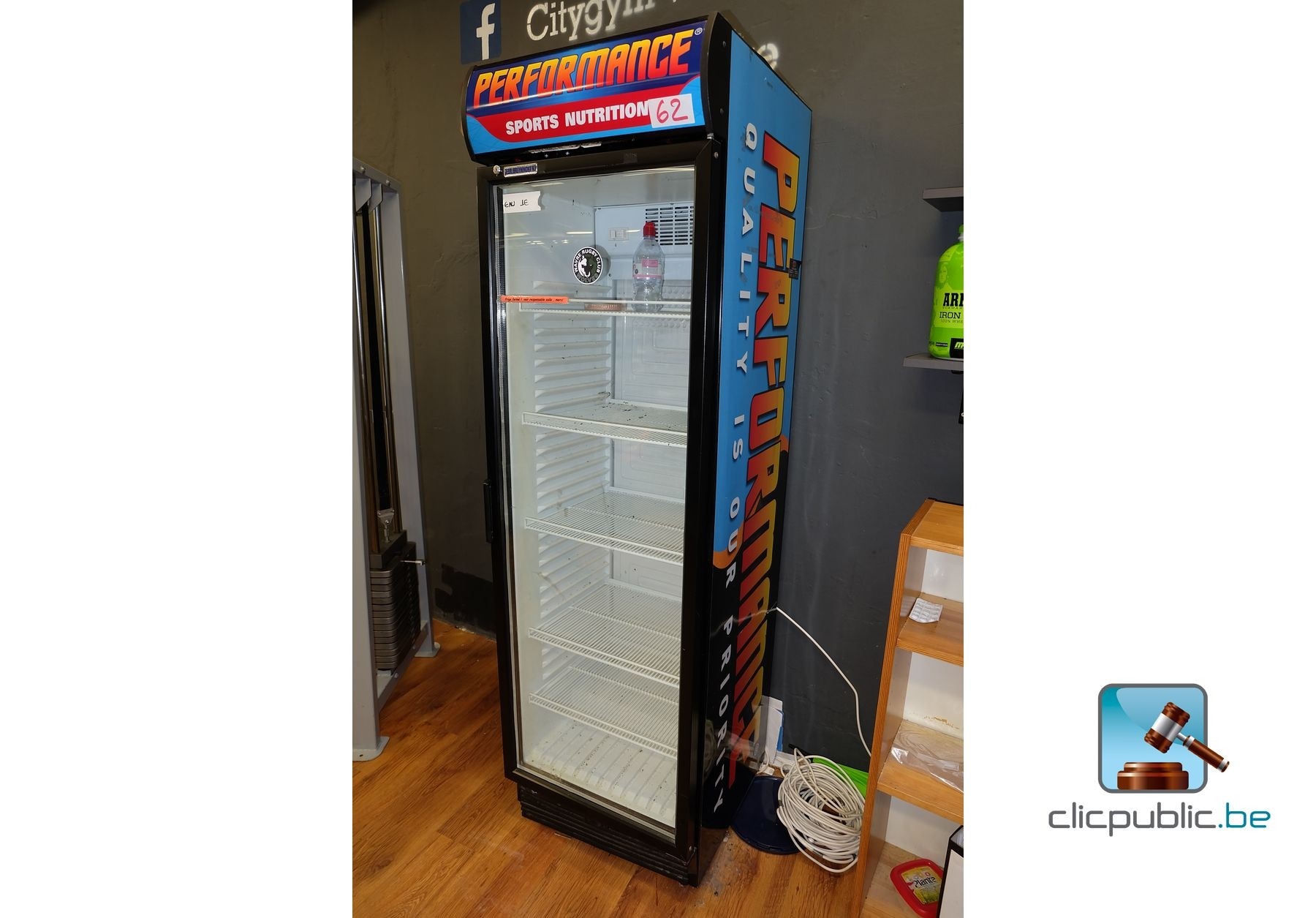 Frigo boisson avec porte vitrée CLIMASSANE - Clicpublic.be, les ventes ...