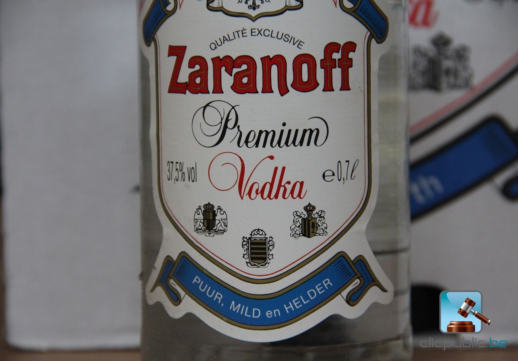 Vodka ZARANOFF - Clicpublic.be, les ventes publiques en 1 clic.