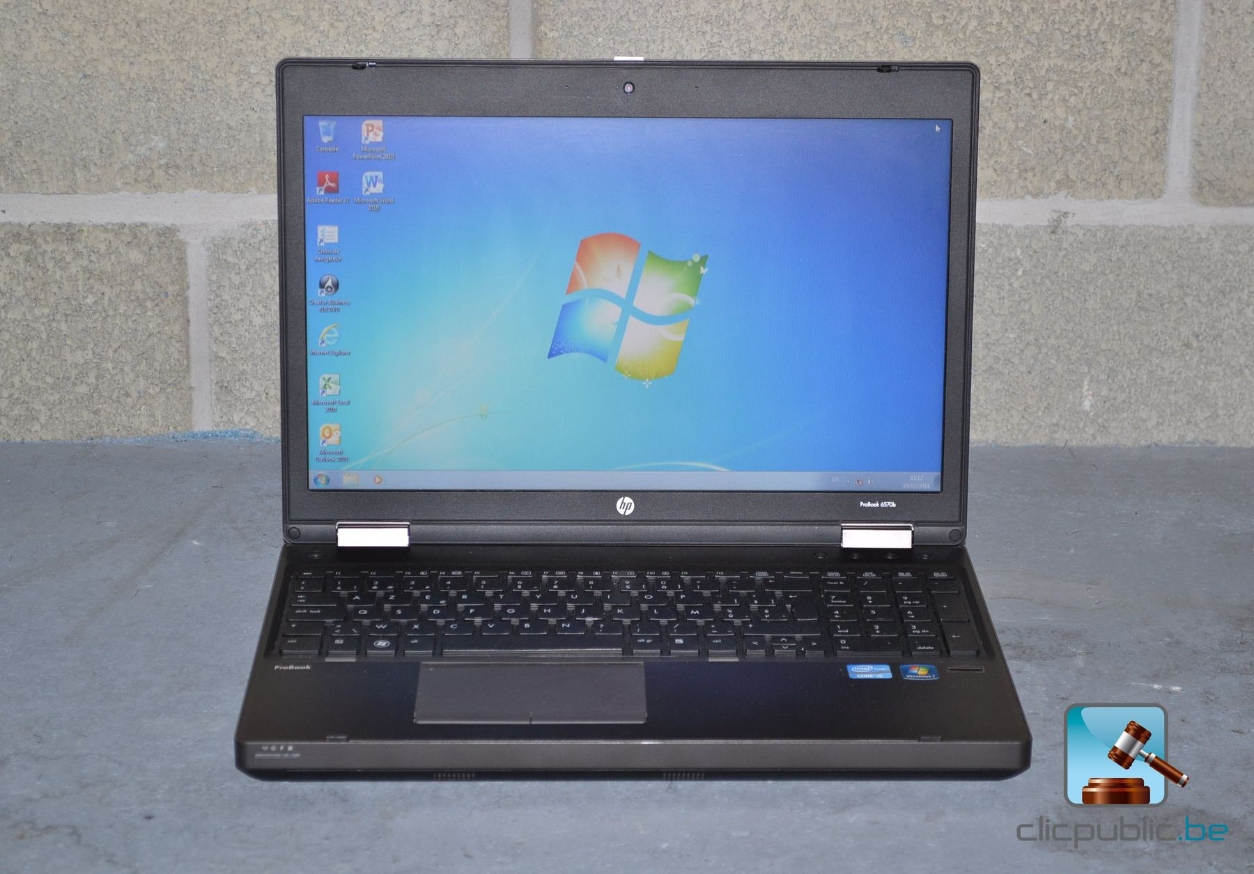 Laptop HP Probook 6570b - Clicpublic.be, online auctions in 1 click.