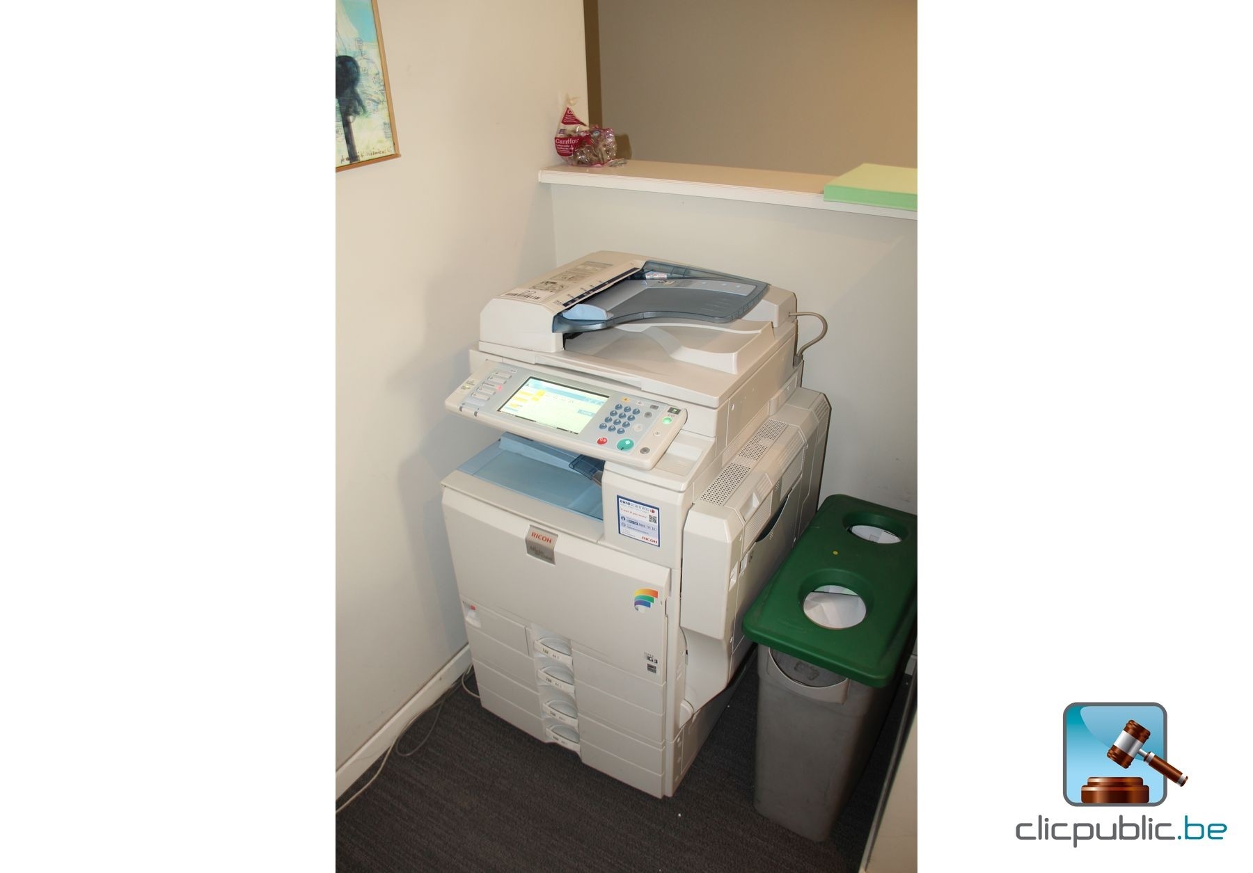 Photocopieur RICOH Aficio MP C2800 - Clicpublic.be, les ventes ...