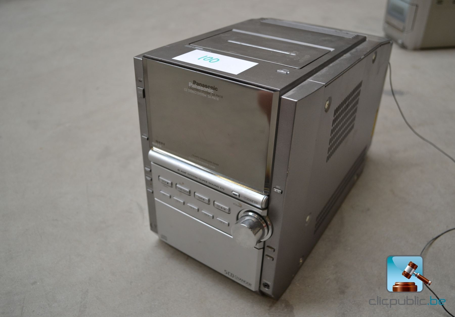 Chaîne hifi PANASONIC CD Stereo System SA-PM18 - Clicpublic.lu, les ...