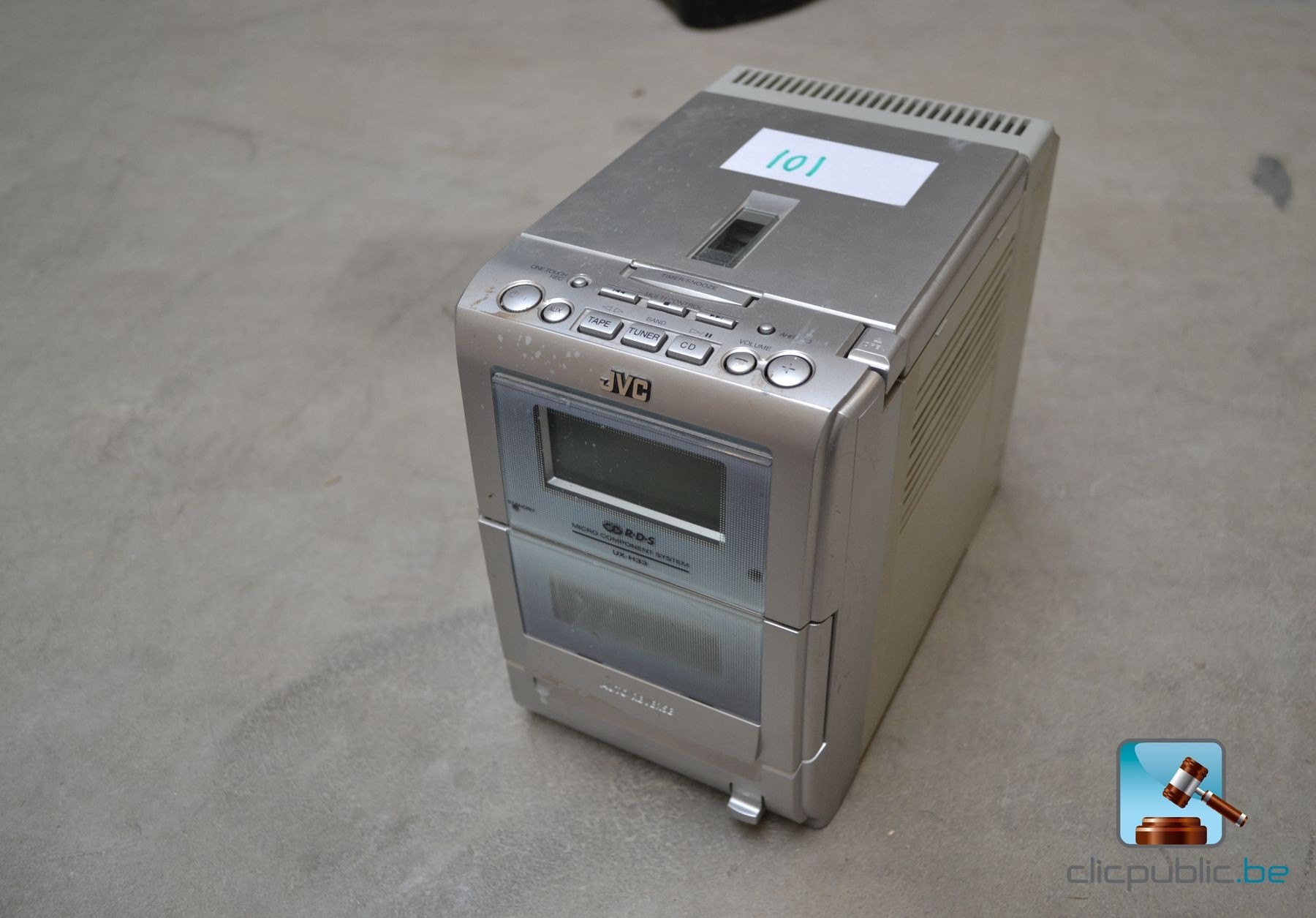 Chaîne hifi JVC CA-UXH33 - Clicpublic.be, les ventes publiques en 1 clic.