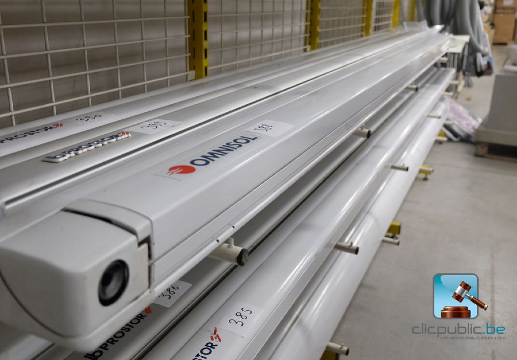 Store extérieur OMNISOL - Clicpublic.lu, les ventes publiques en 1 clic.