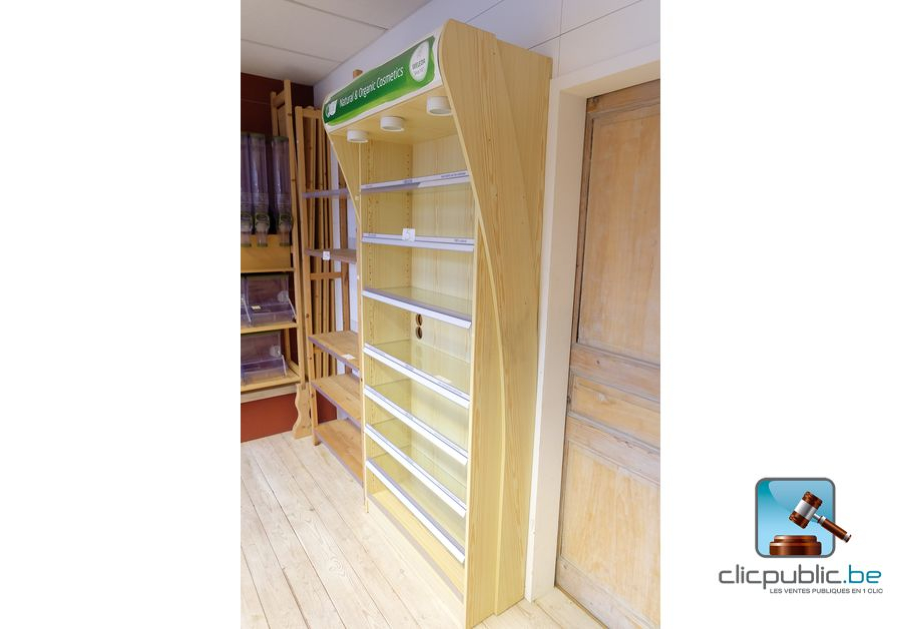 Présentoir - Clicpublic.be, les ventes publiques en 1 clic.