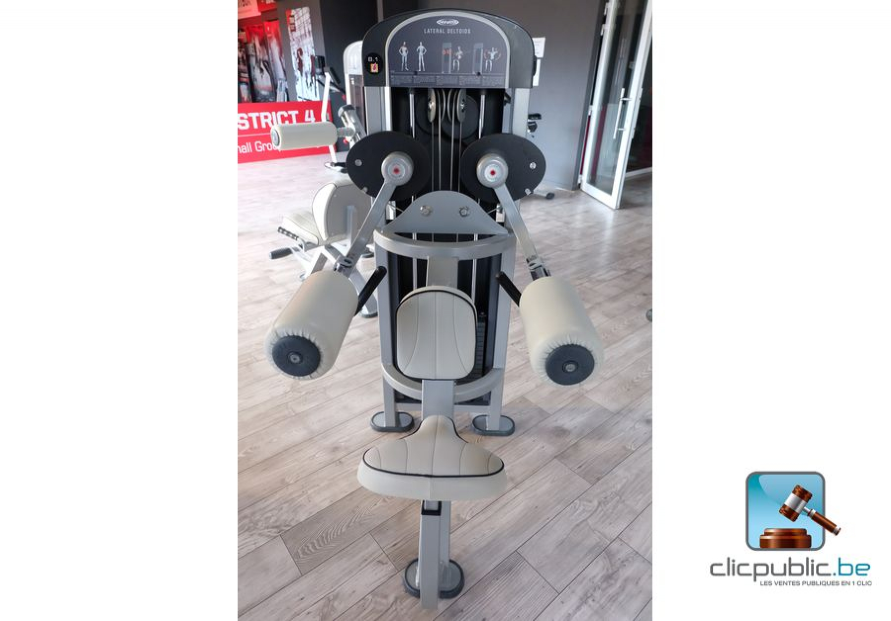 Machine d'élévation latérale pour deltoïdes - Clicpublic.lu, les ventes ...