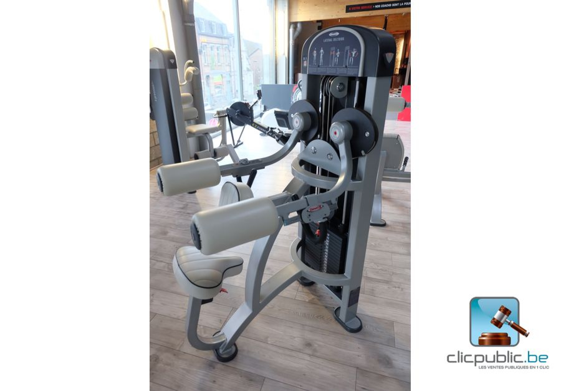 Machine d'élévation latérale pour deltoïdes - Clicpublic.lu, les ventes ...