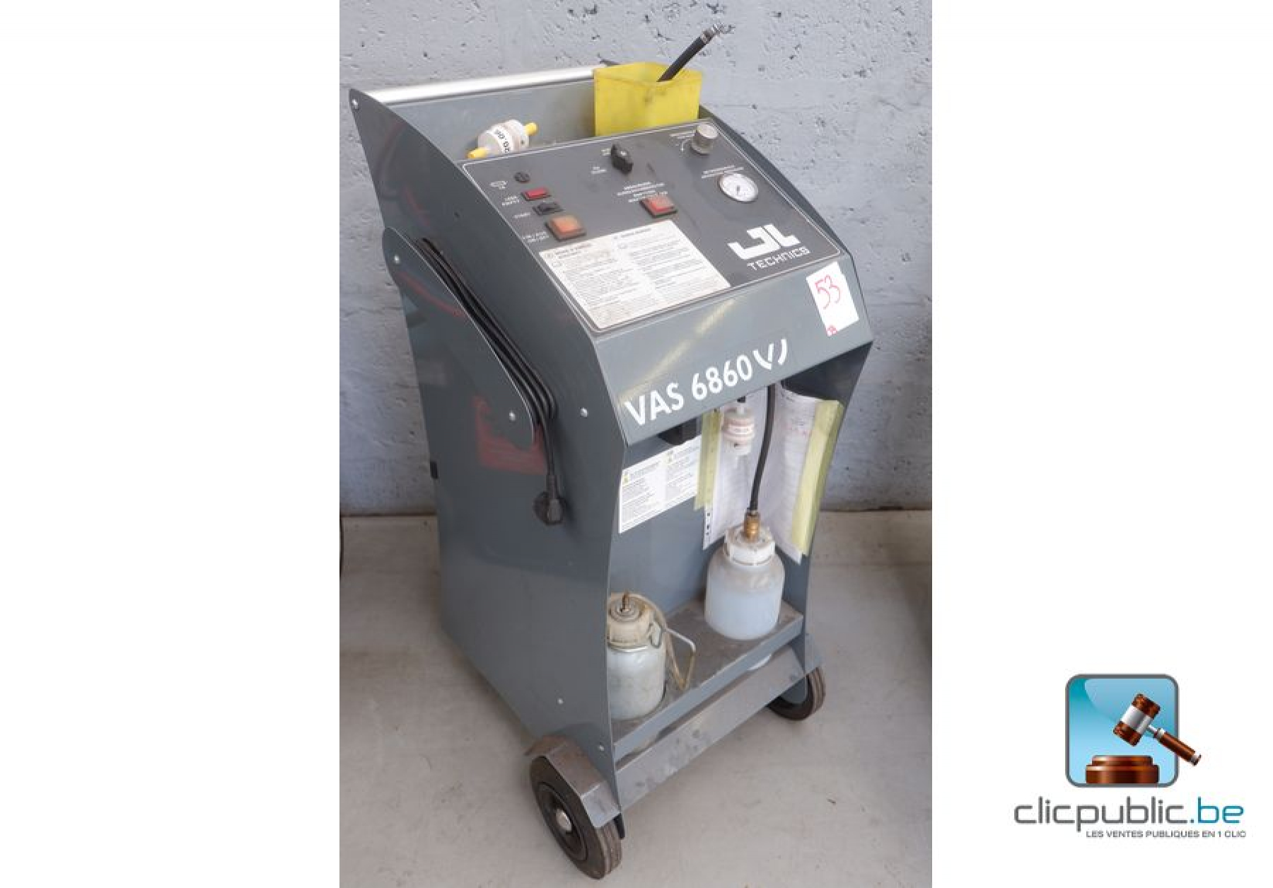 Station mobile de remplissage d'huile de freins - Clicpublic.be, les ...