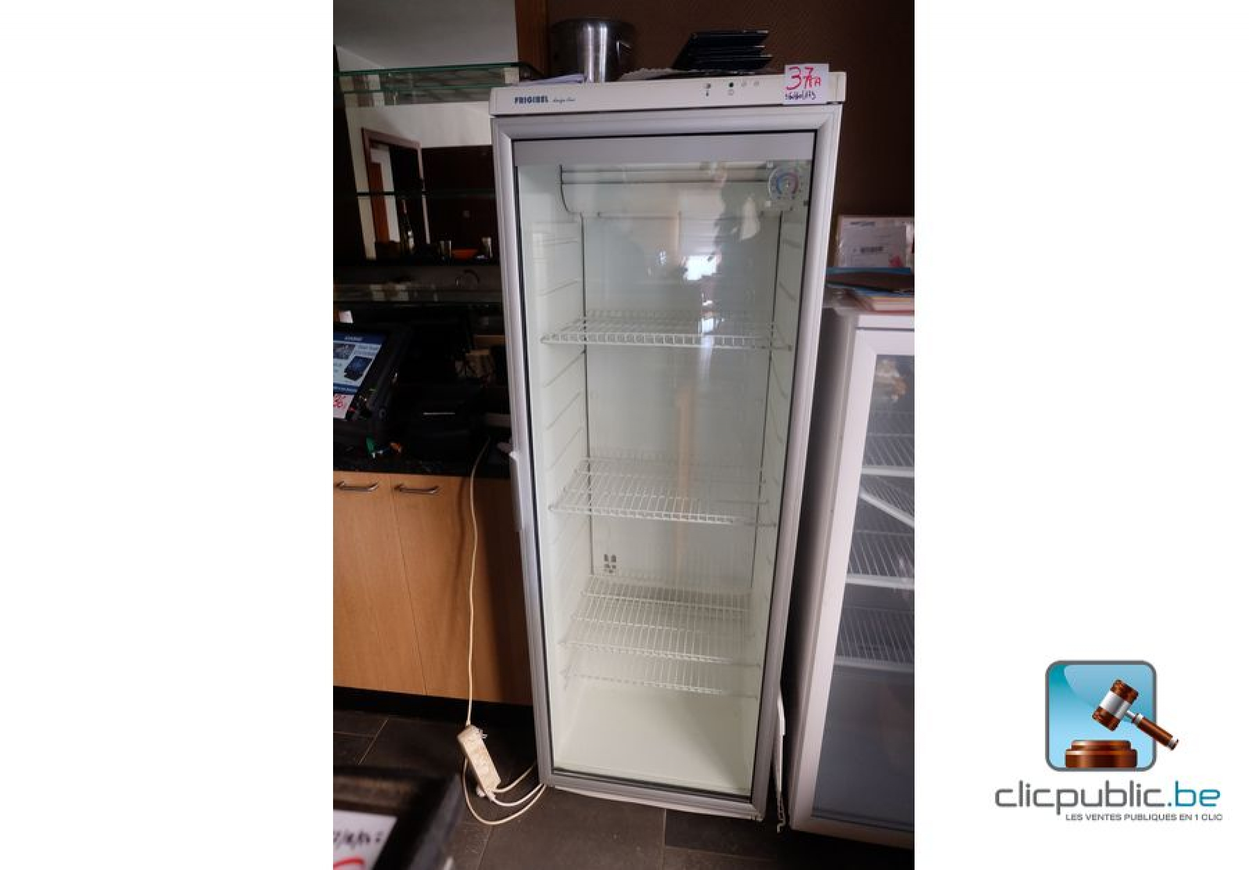 Frigo vitré - Clicpublic.be, les ventes publiques en 1 clic.