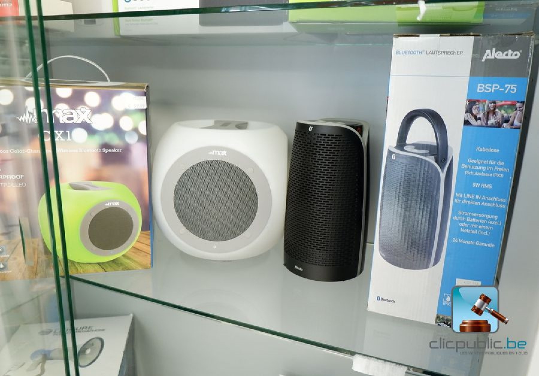 Lot de baffles bluetooth - Clicpublic.be, les ventes publiques en 1 clic.
