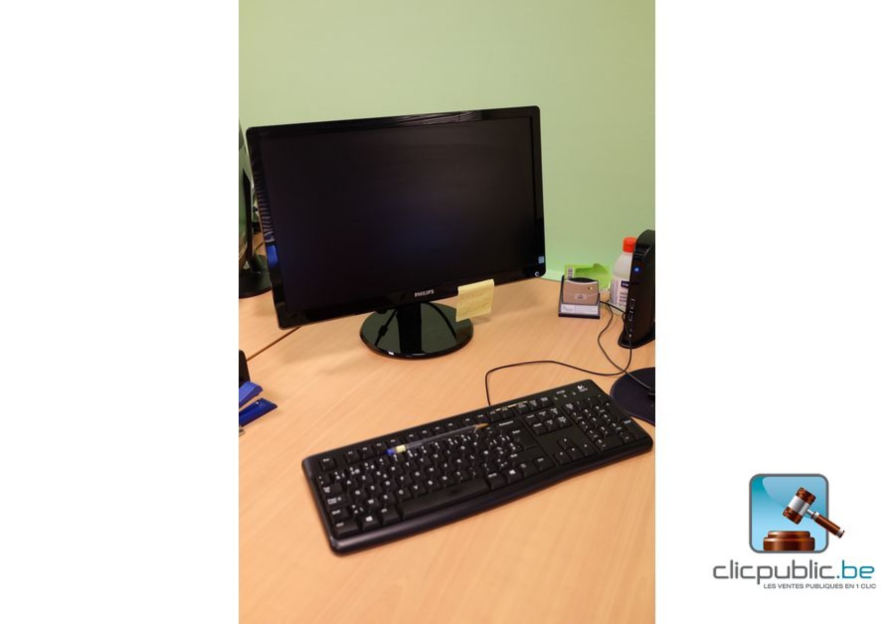 Lot de matériel informatique et de bureau - Clicpublic.be, les ventes ...