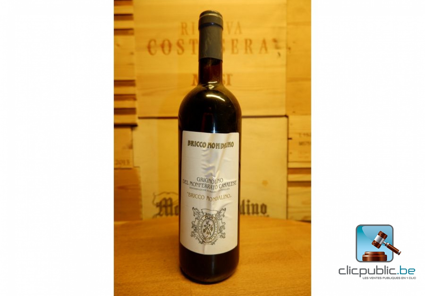 Lot de bouteilles de vin rouge - Clicpublic.be, les ventes publiques en ...