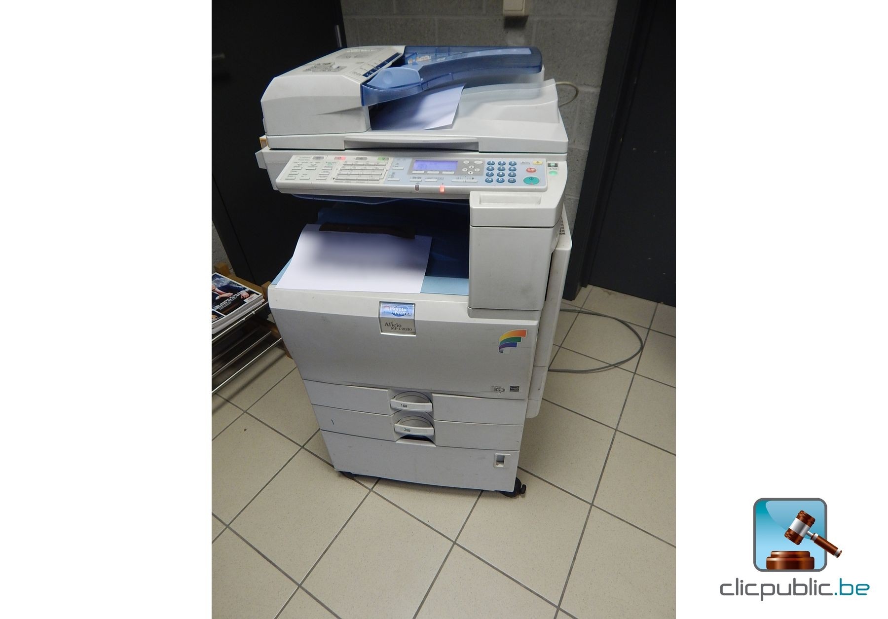 Multifunctional copier RICOH AFICIO MPC 2030 - Clicpublic.be, online ...