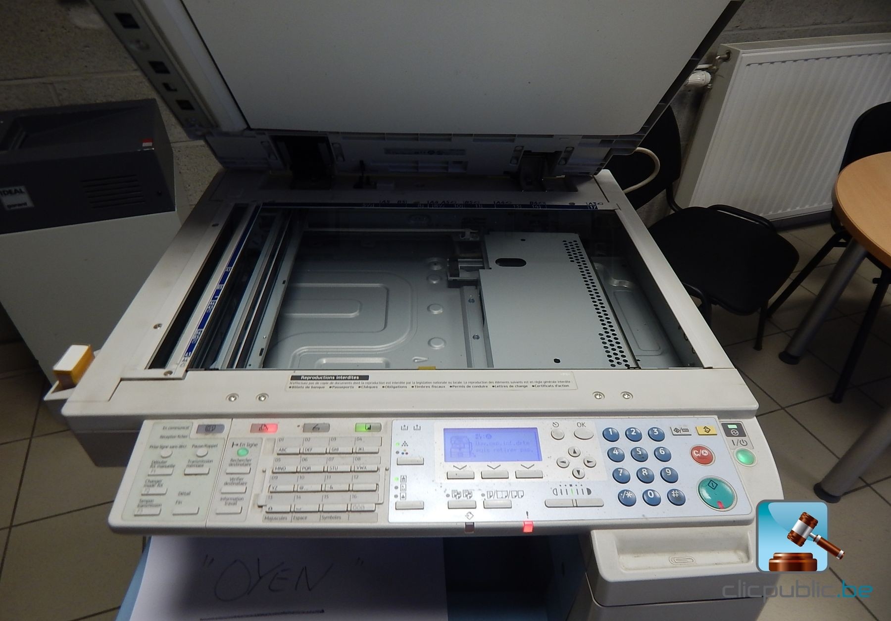 Multifunctional copier RICOH AFICIO MPC 2030 - Clicpublic.be, online ...