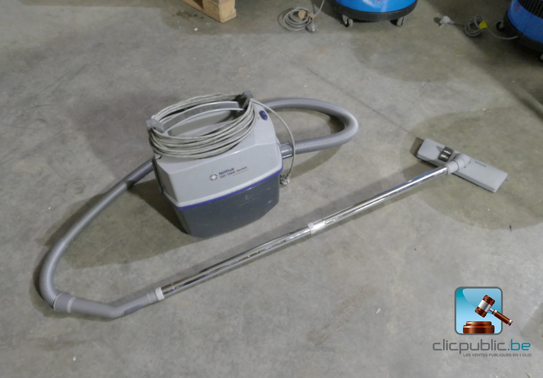 Aspirateur Nilfisk - Clicpublic.be, les ventes publiques en 1 clic.