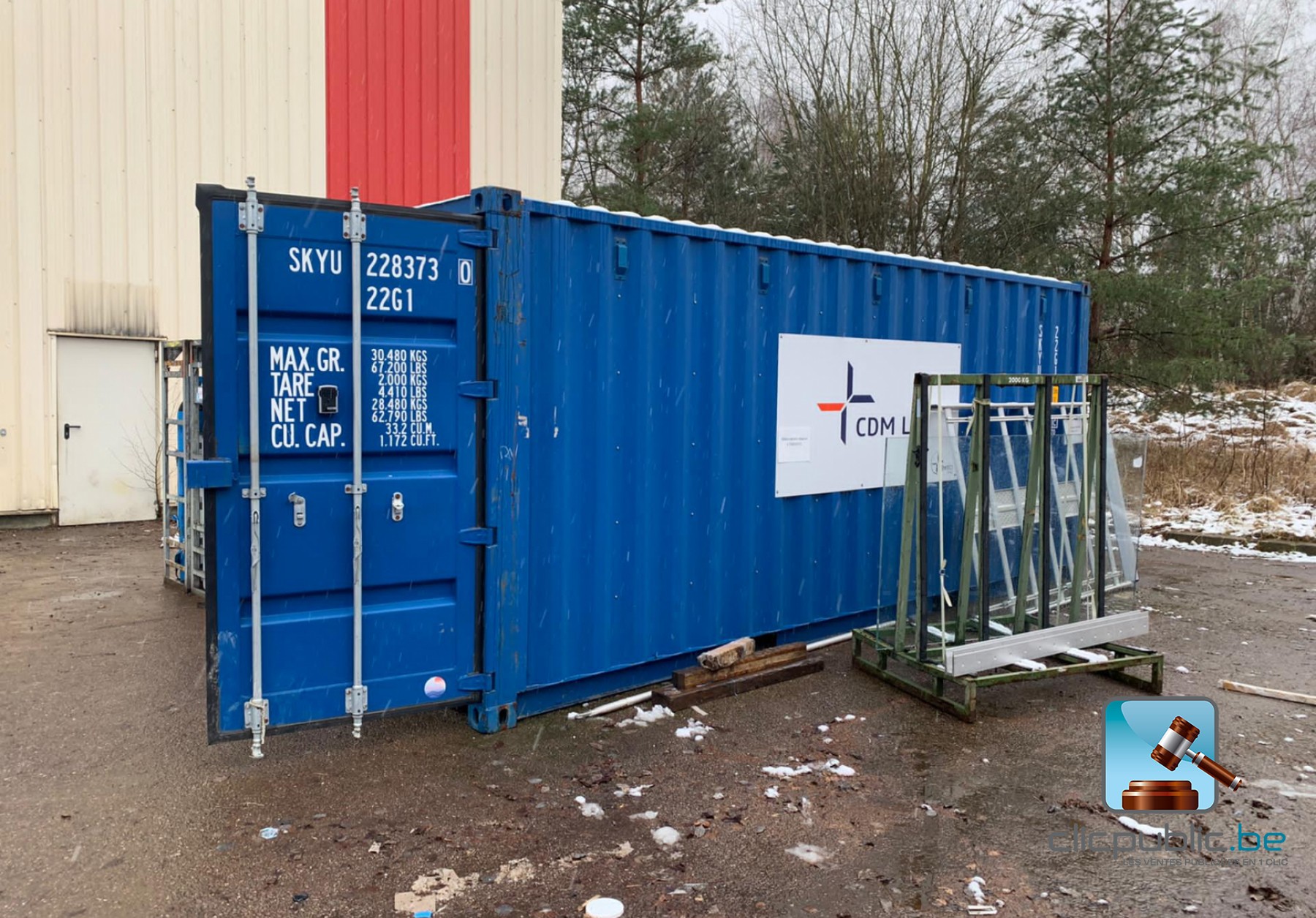 Seecontainer - Clicpublic.lu, öffentliche Auktionen mit 1 Klick.