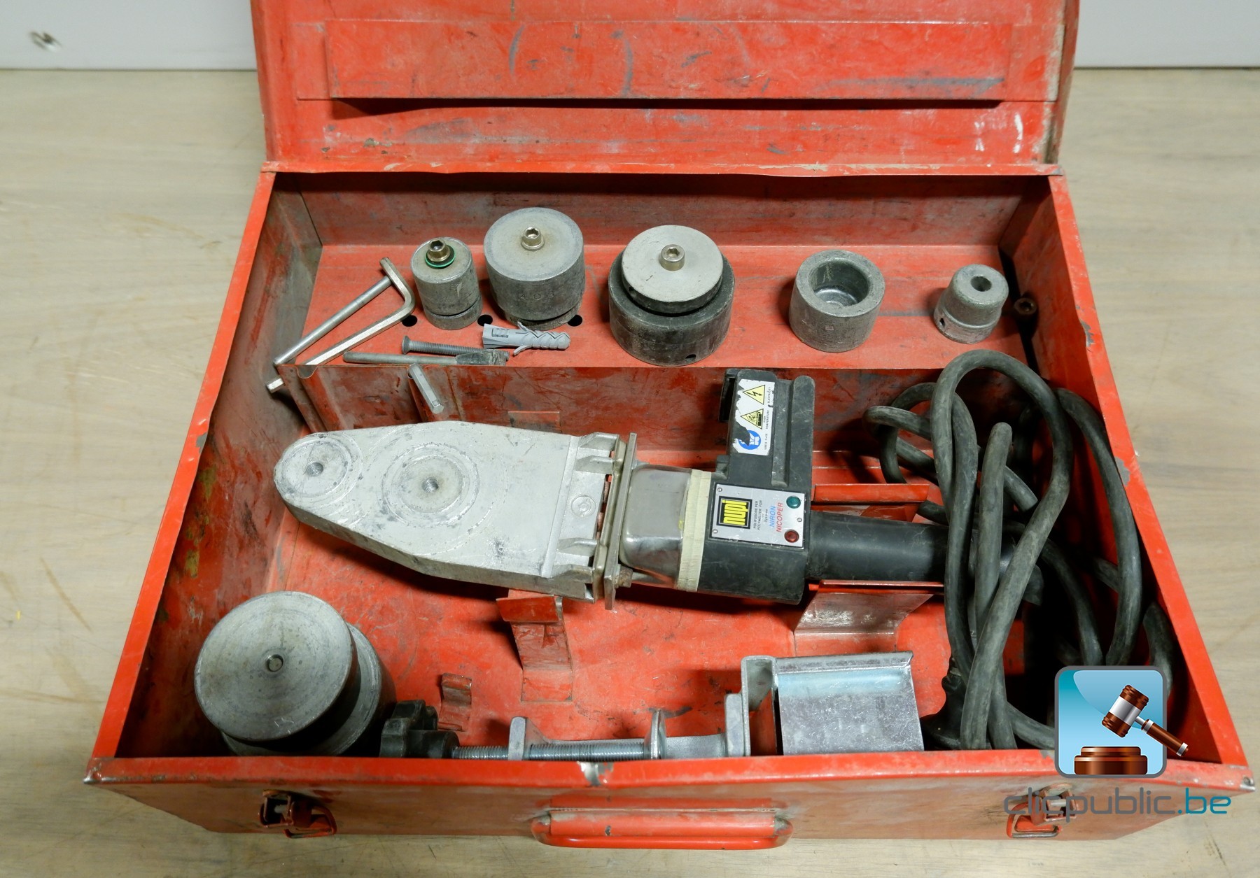 Polyfuseuse pour soudage de tube en polymère - Clicpublic.be, les ...