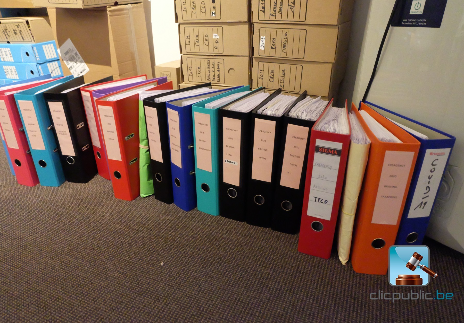 Lot de fourniture de bureau - Clicpublic.be, les ventes publiques en 1 ...