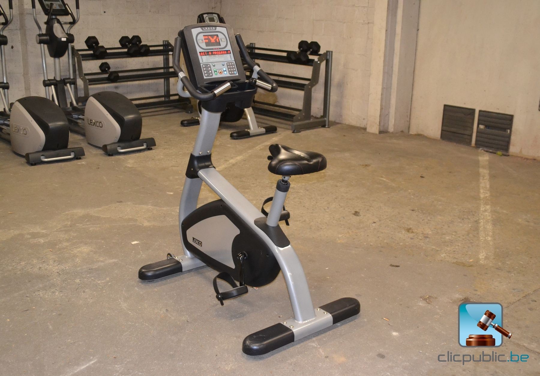 Vélo de salle LEXCO c707u - Clicpublic.be, les ventes publiques en 1 clic.