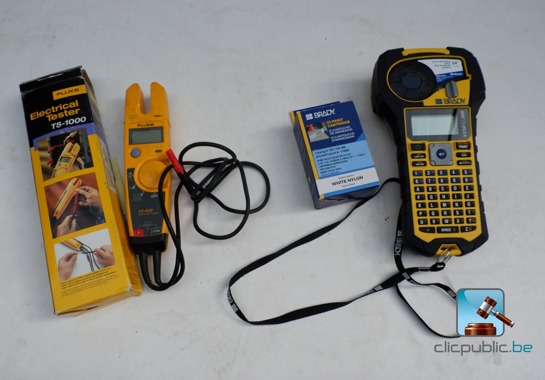 Testeur électrique et étiqueteuse - Clicpublic.be, les ventes publiques ...