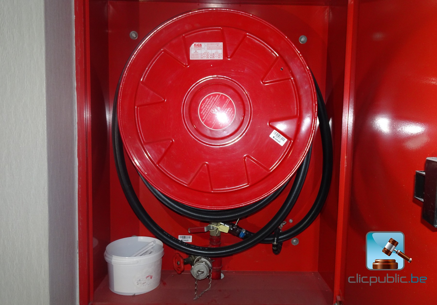 Dévidoir d'incendie - Clicpublic.be, les ventes publiques en 1 clic.