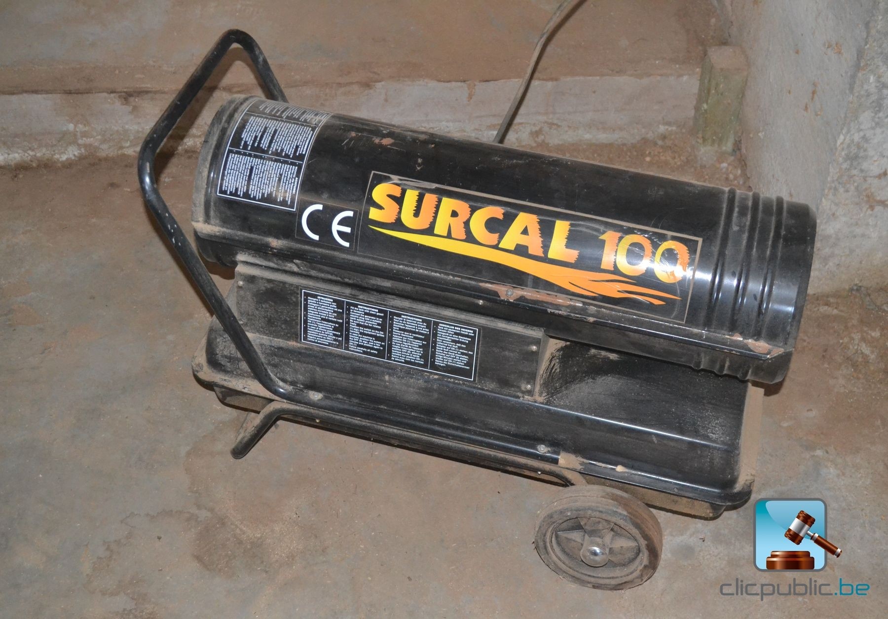 Canon à chaleur SURCAL 100 - Clicpublic.be, les ventes publiques en 1 clic.
