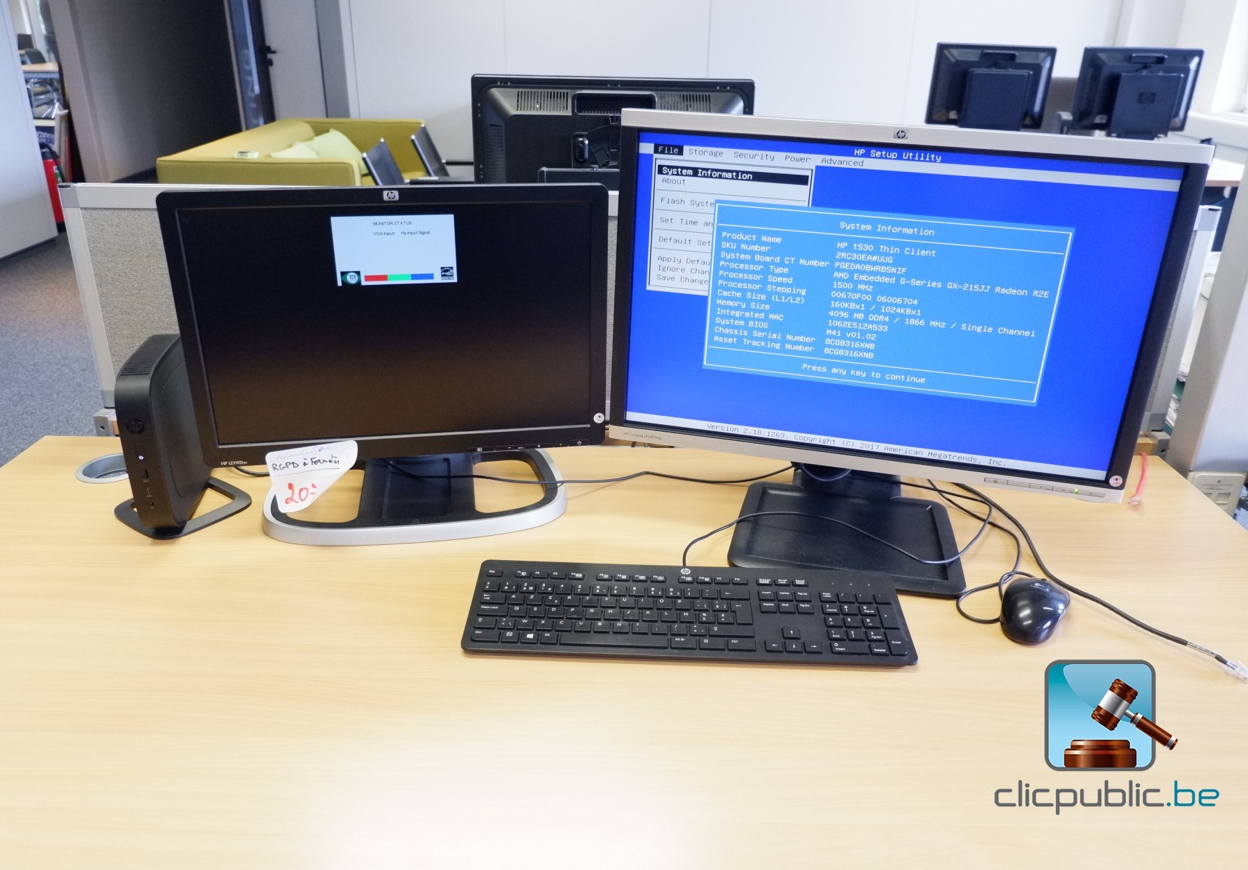 Lot de matériel informatique - Clicpublic.be, les ventes publiques en 1 ...