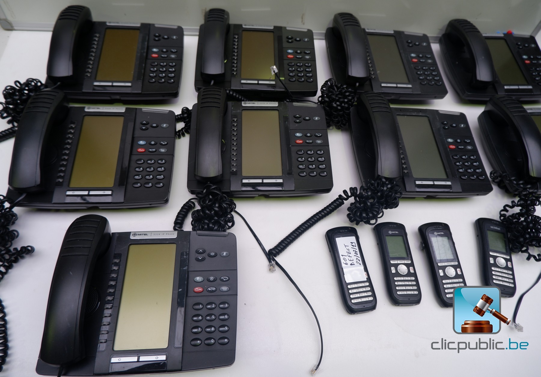 Matériel de téléphonie - Clicpublic.be, les ventes publiques en 1 clic.