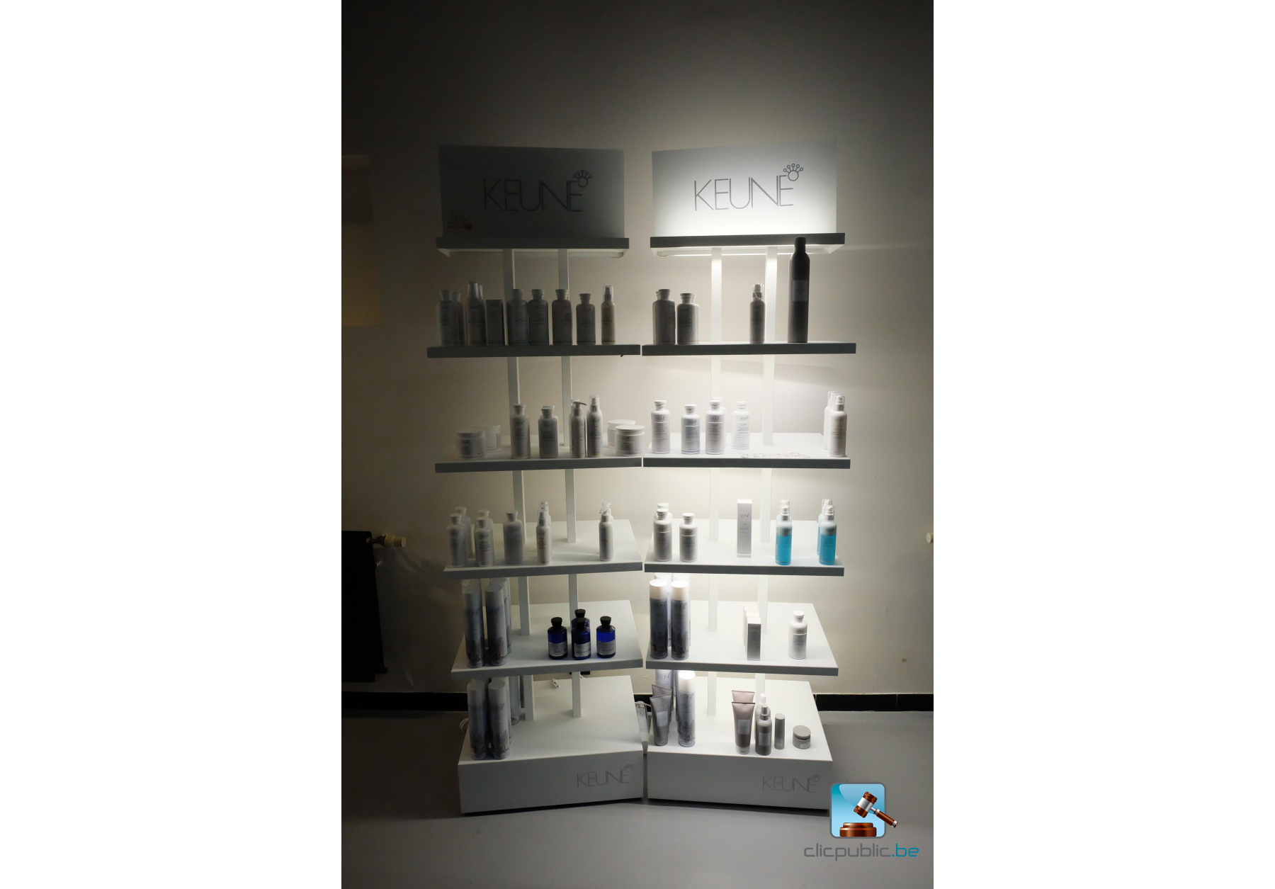 Set von KEUNE-Displays - Clicpublic.lu, öffentliche Auktionen mit 1 Klick.
