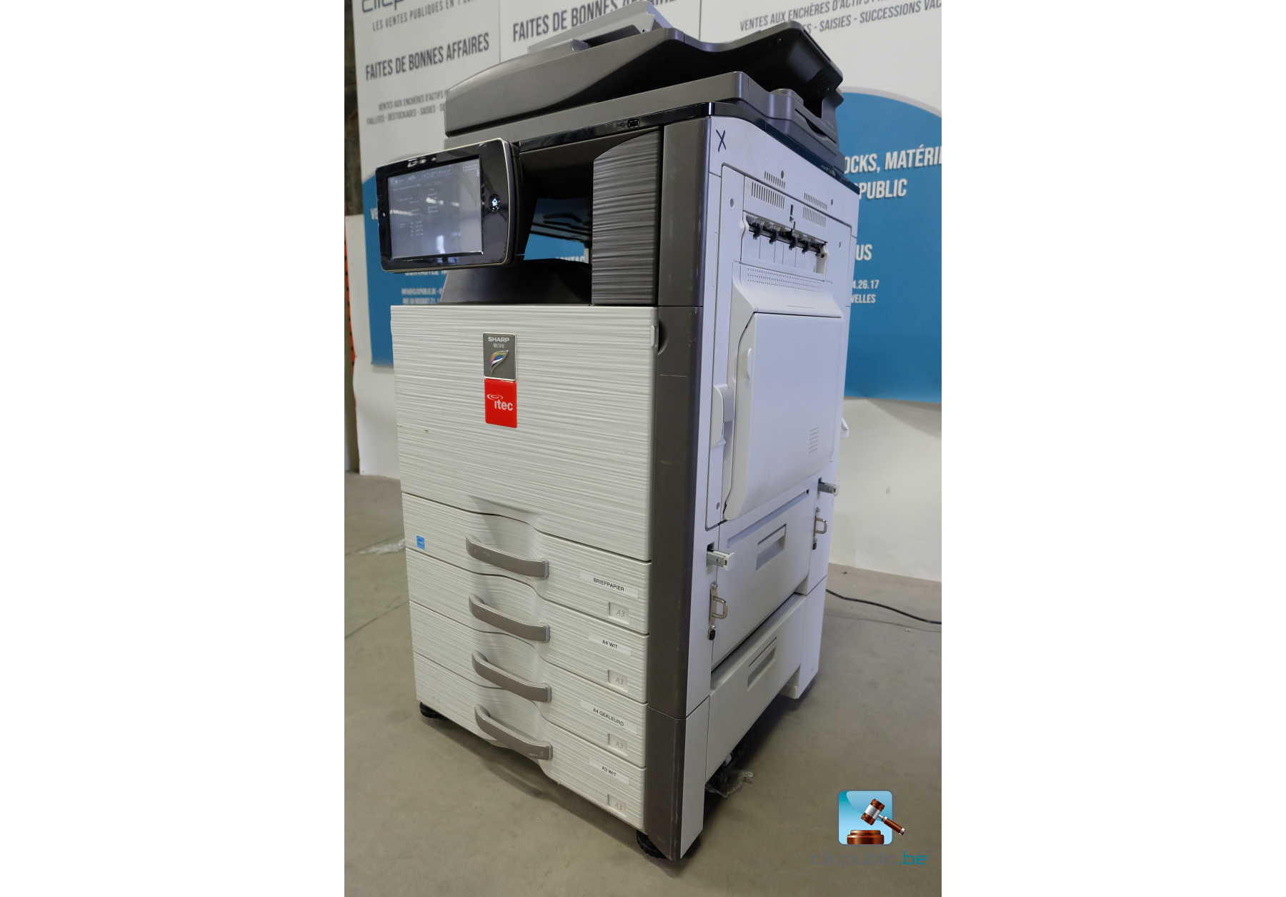 SHARP-Kopierer - Clicpublic.lu, öffentliche Auktionen mit 1 Klick.