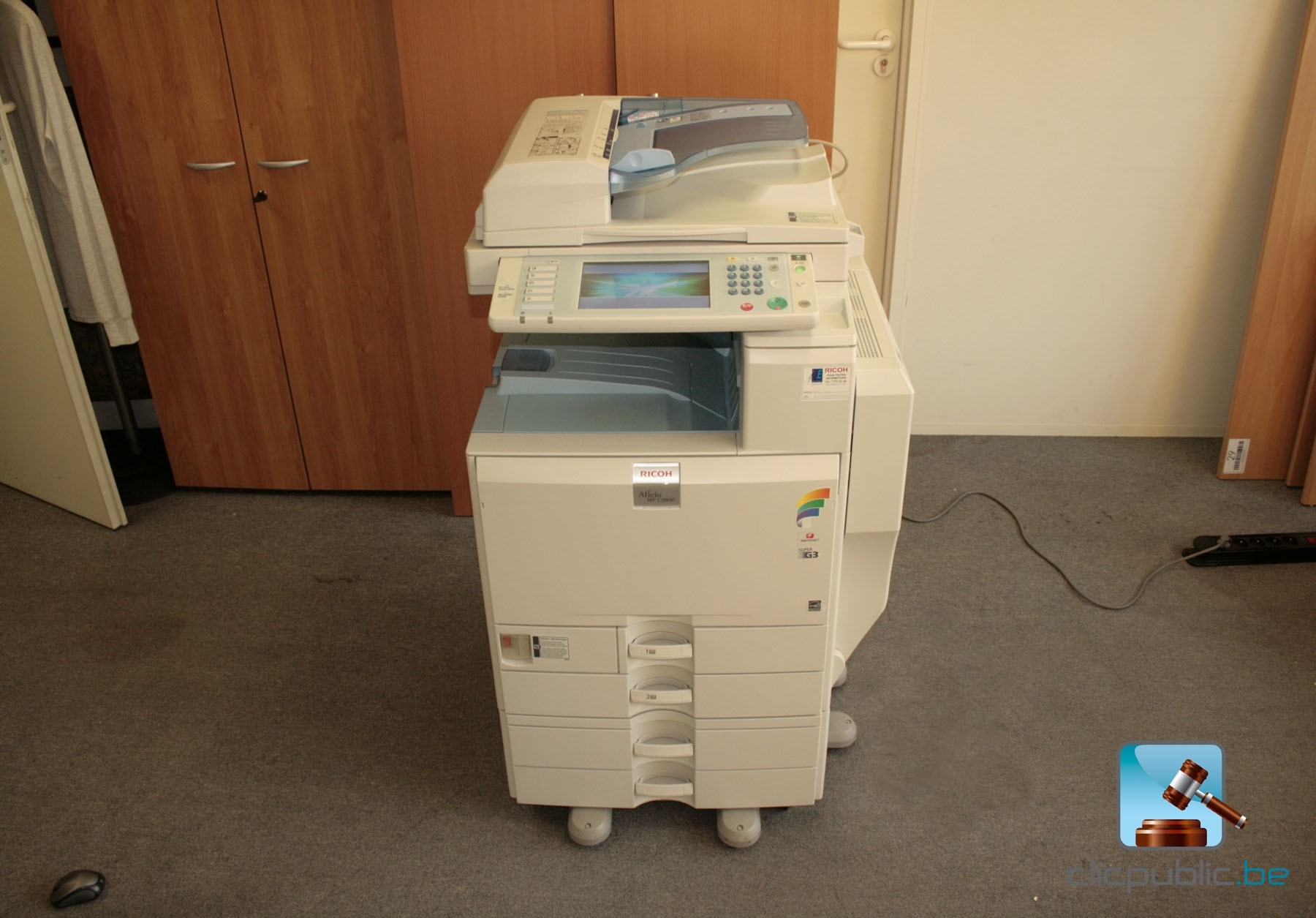 Copieur laser PRO multifonctionnel RICOH Aficio MP C2800 - Clicpublic ...
